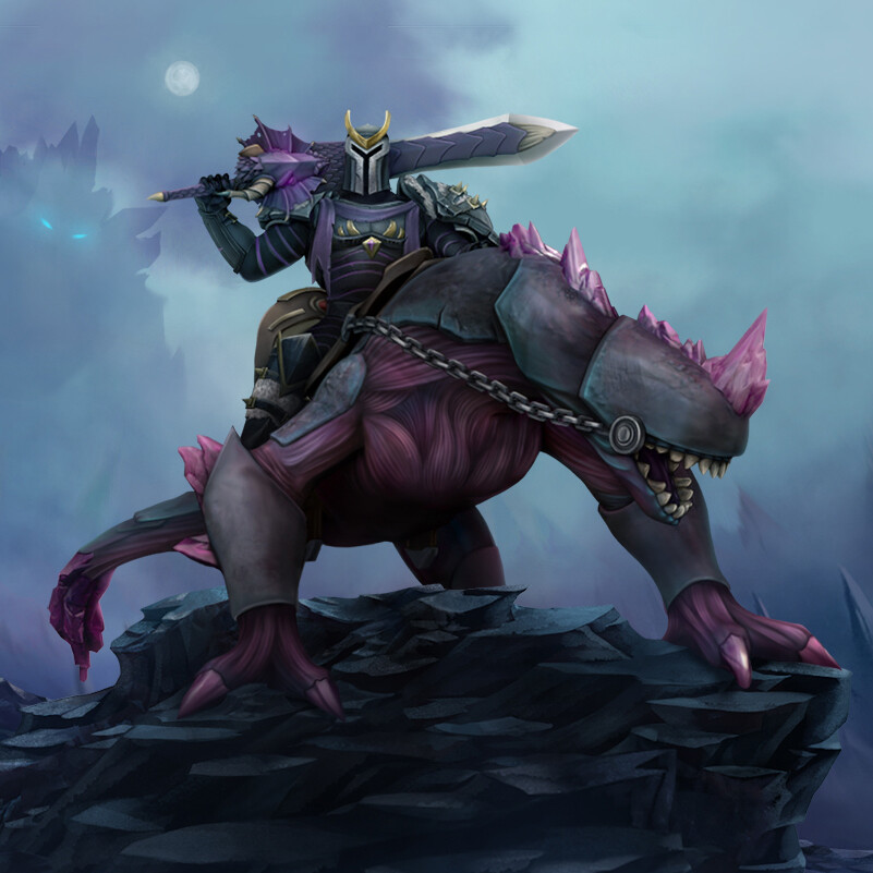 ArtStation - Wareden: Void Rider Splash Art