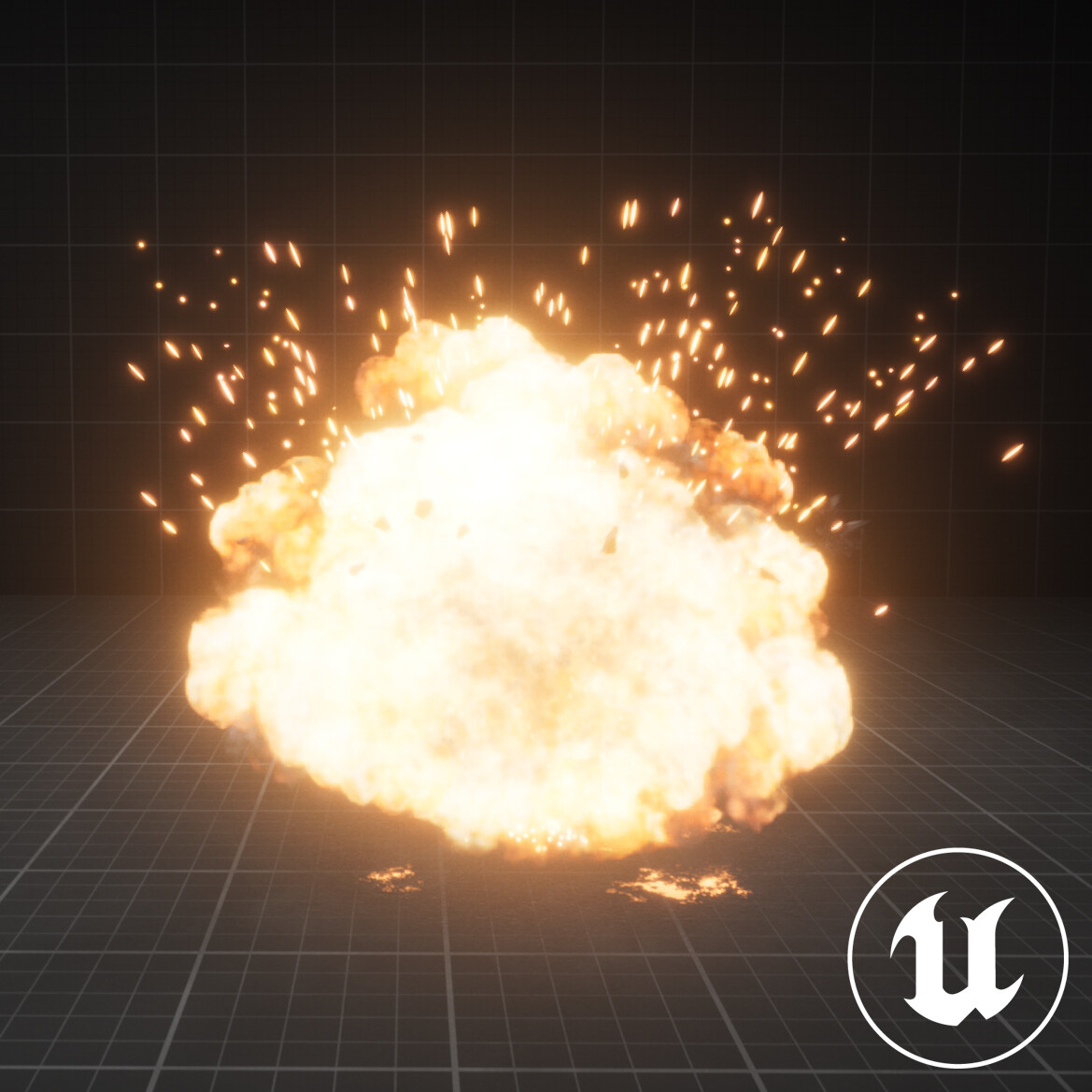 ArtStation - Unreal Niagara VFX | Ground Explosion