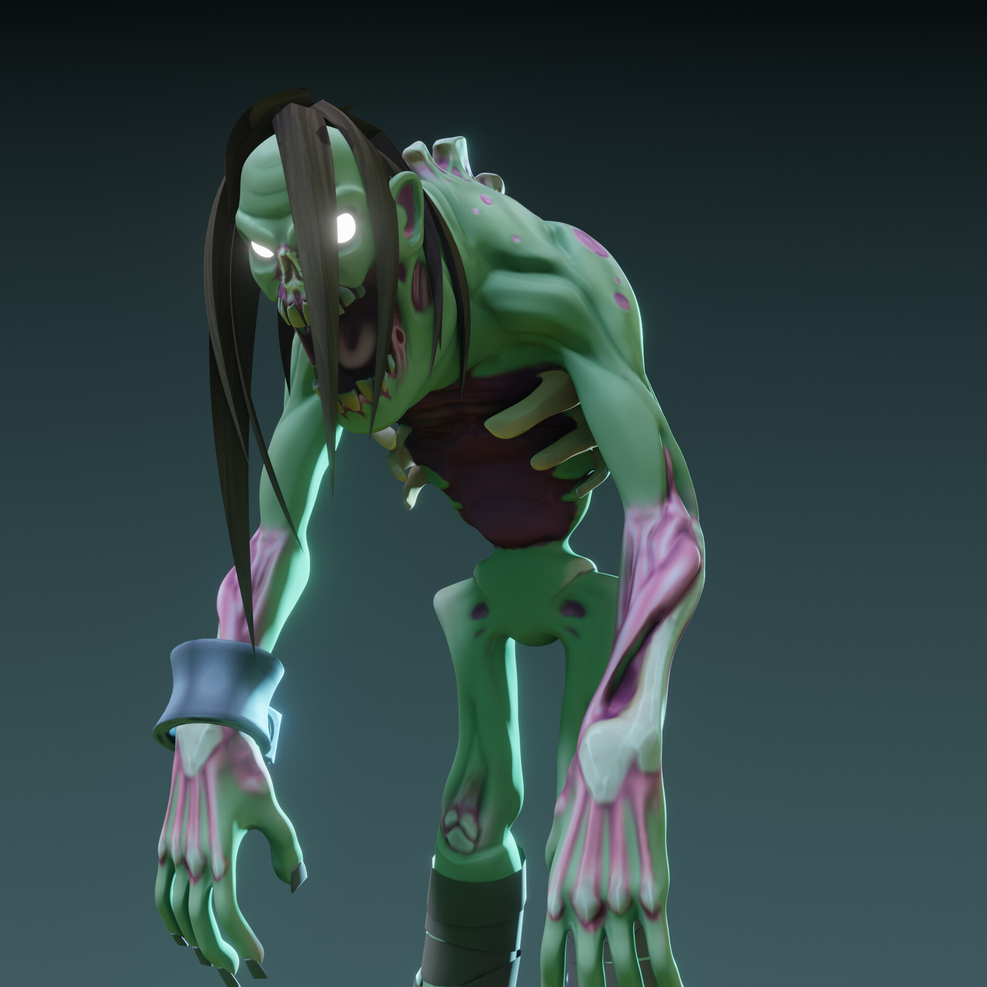 ArtStation - Stylized Zombie