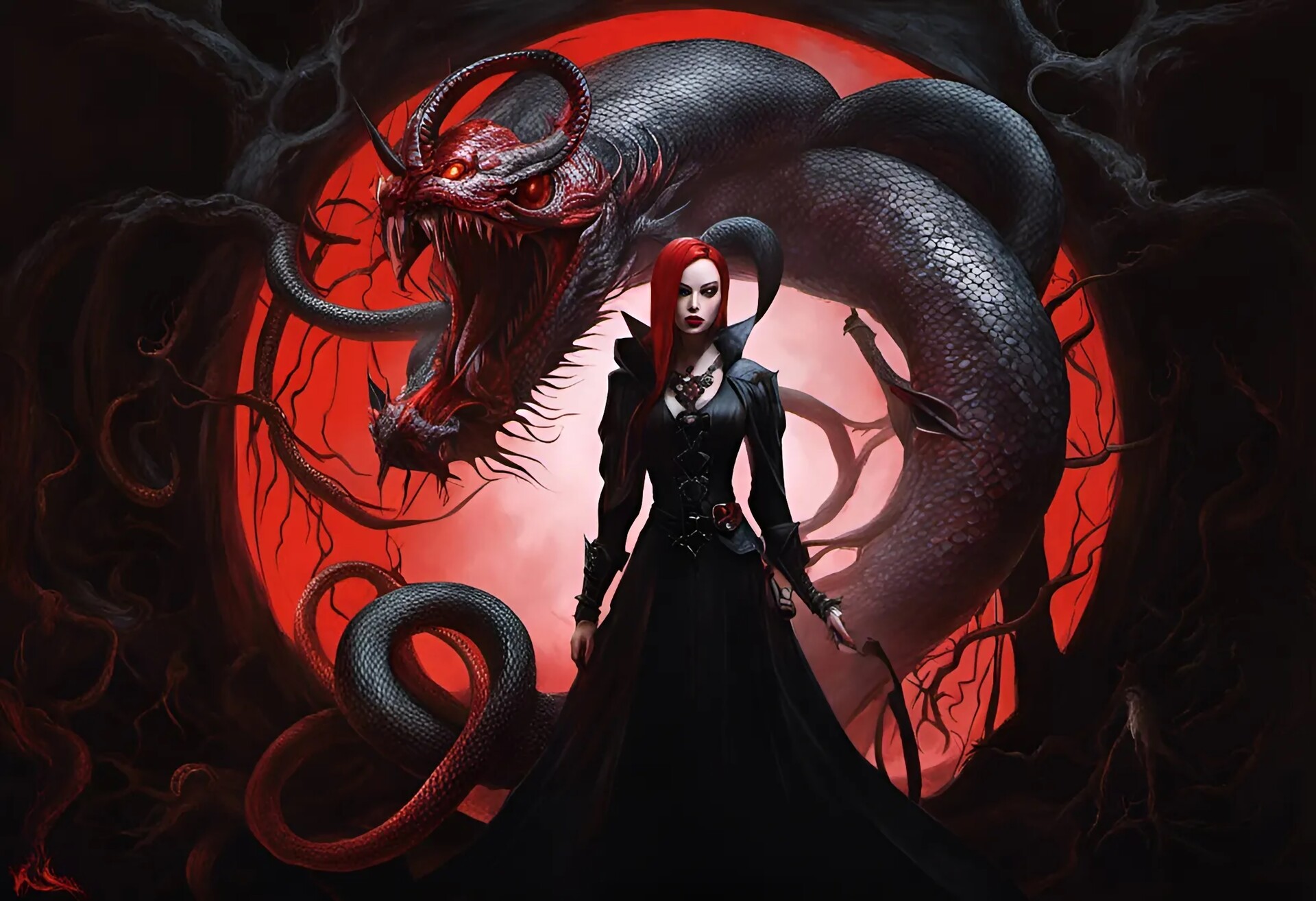 ArtStation - Lucifer's Revamp Using SDXL 1.0 and Dreamscape 7.0