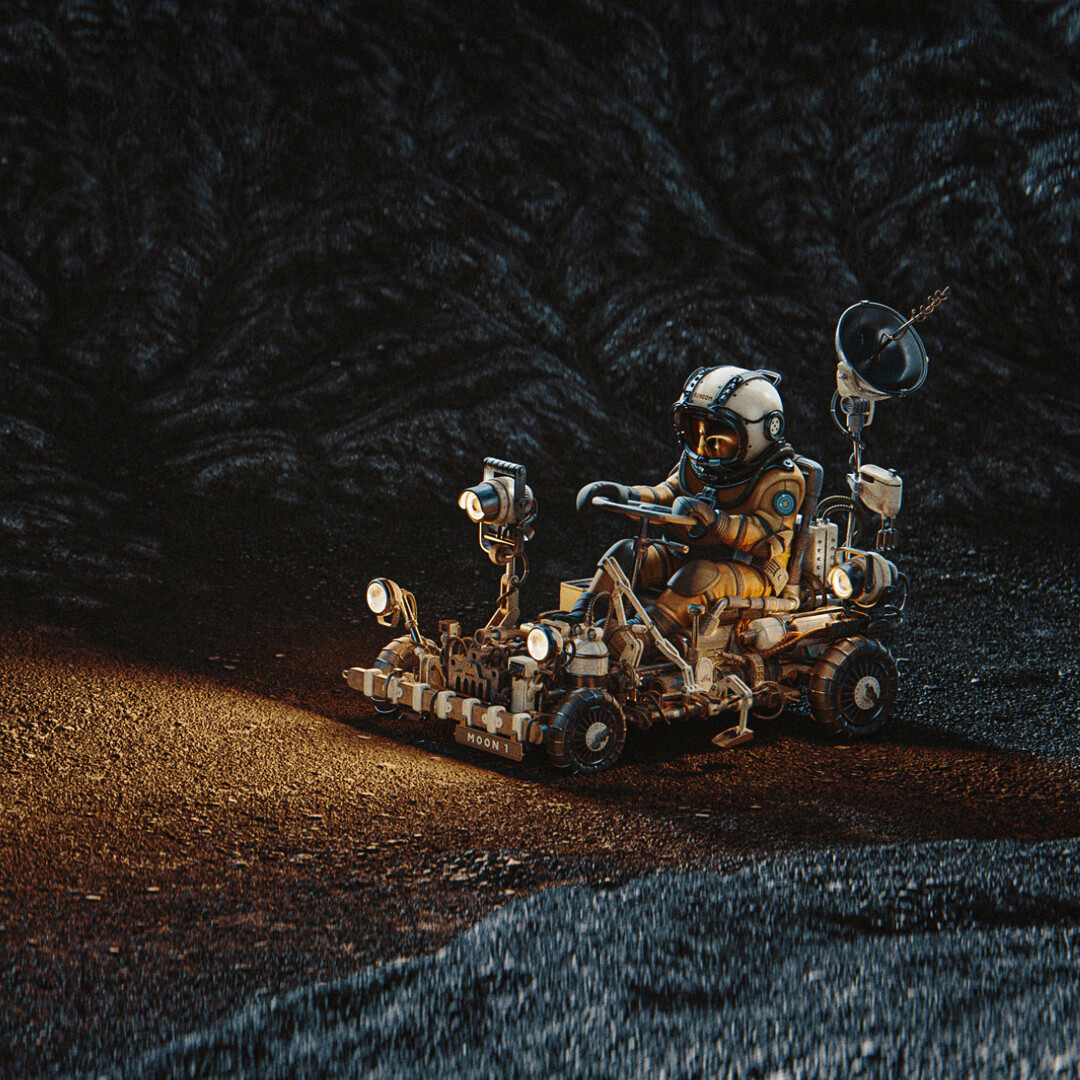 ArtStation - Lunar Rover
