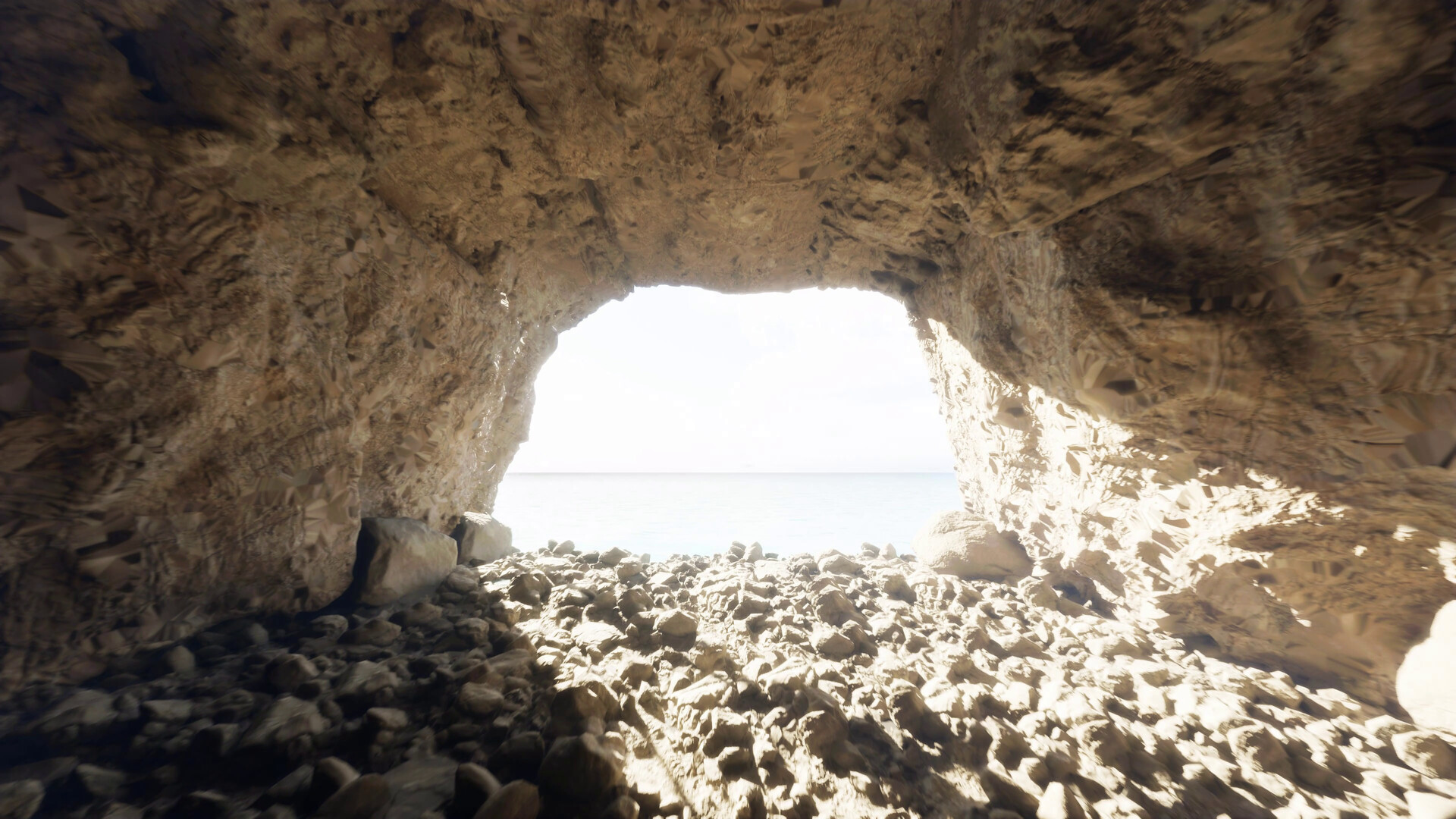 ArtStation - Cave near Oceanside