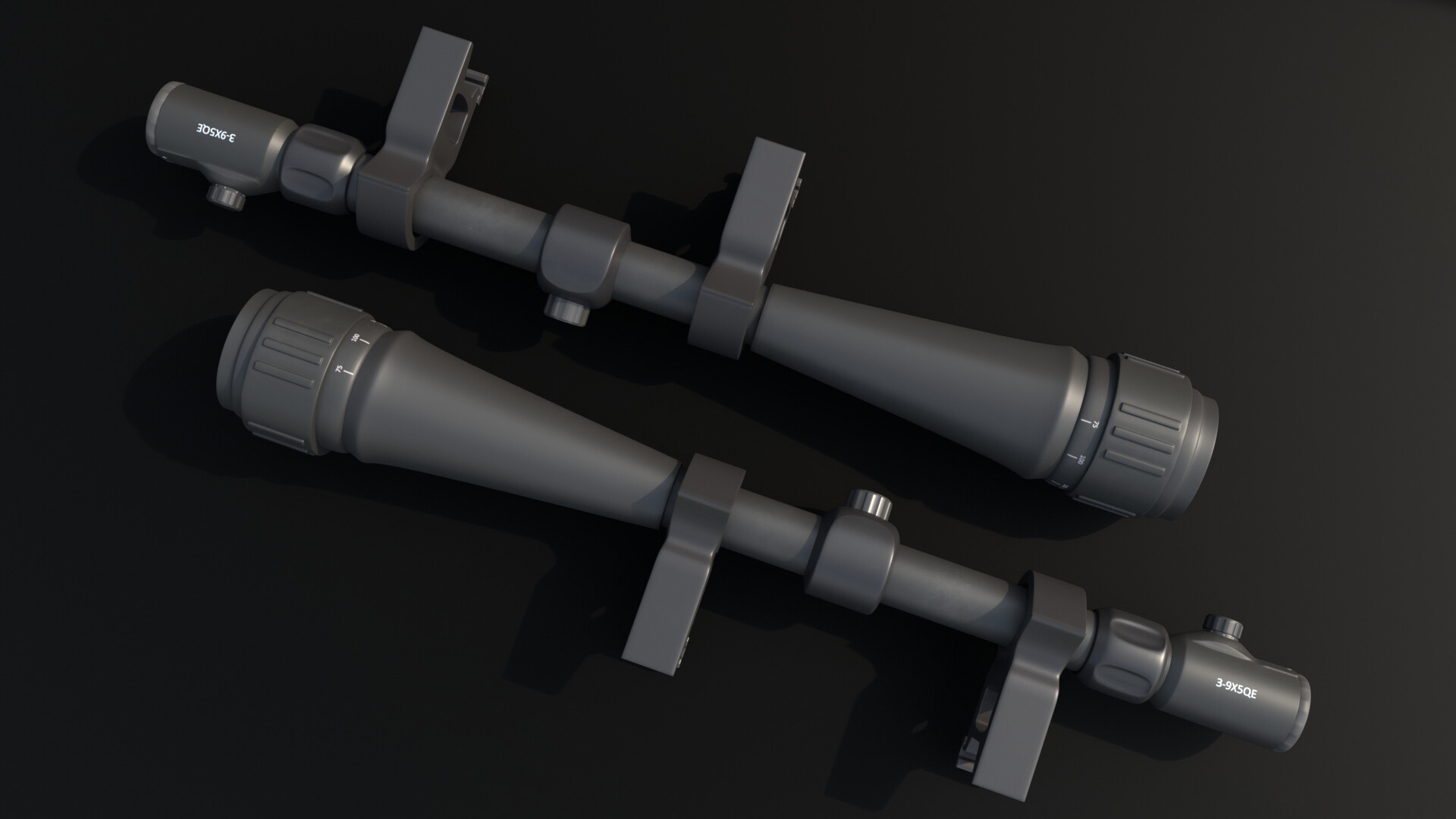 ArtStation - Rifle Scope