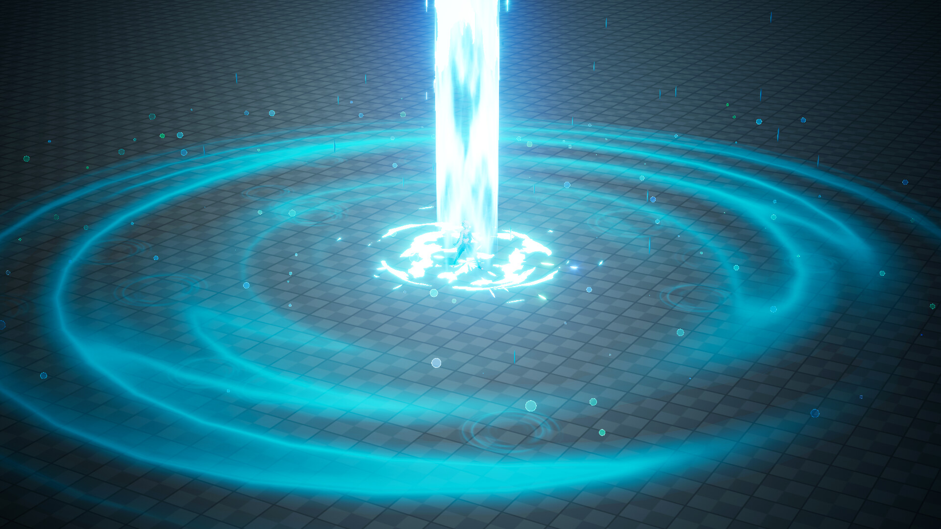 ArtStation - Hydro traveler Concept VFX // Genshin Impact