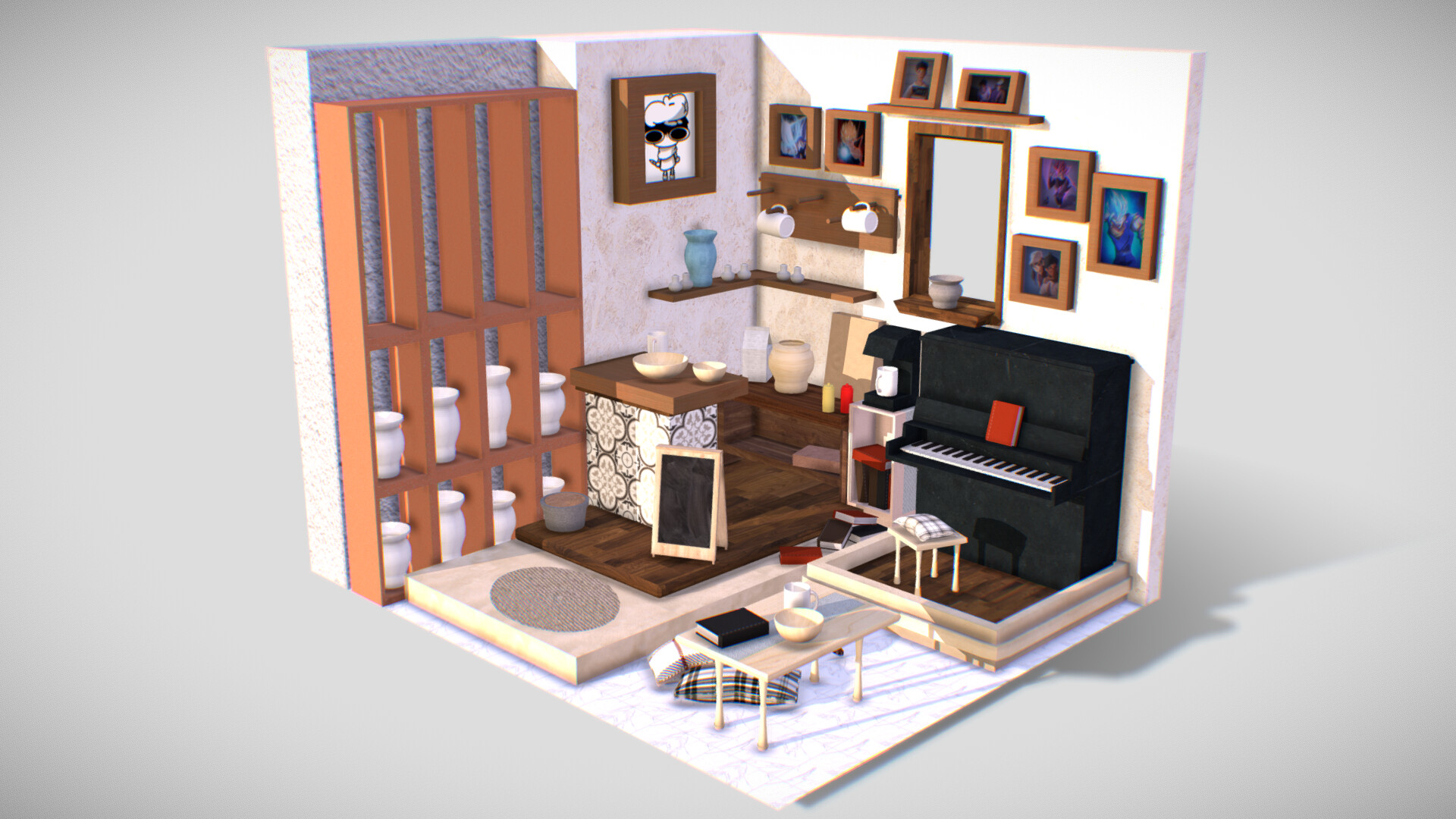 ArtStation - 3D Environment and Props (CA2)