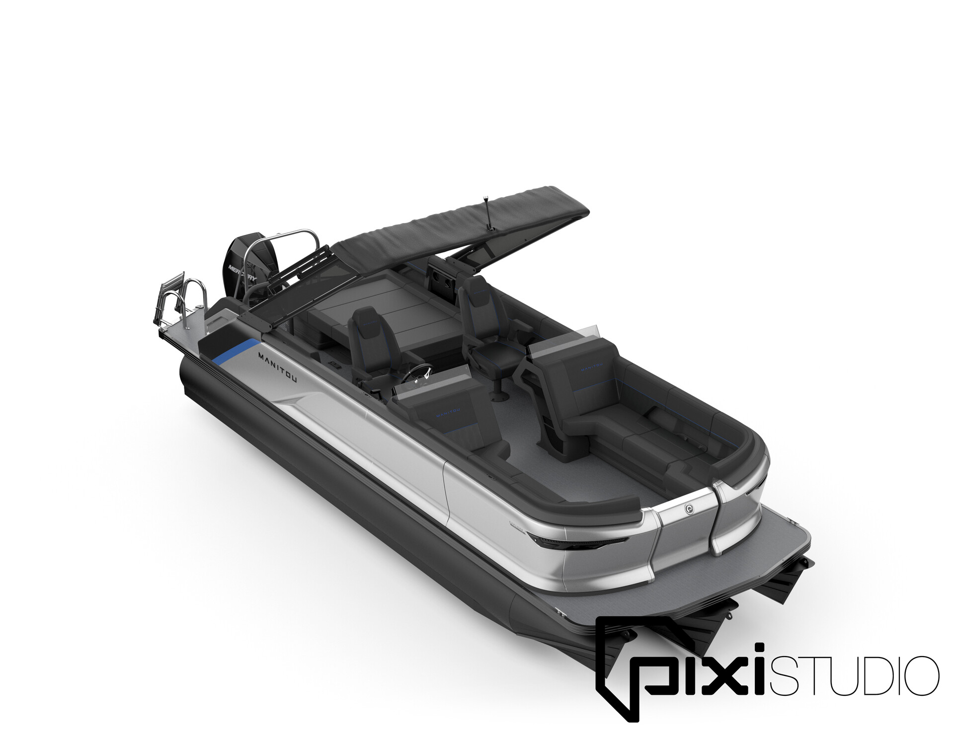ArtStation - MANITOU Pontoon - SEADOO - BRP - Catalogue images