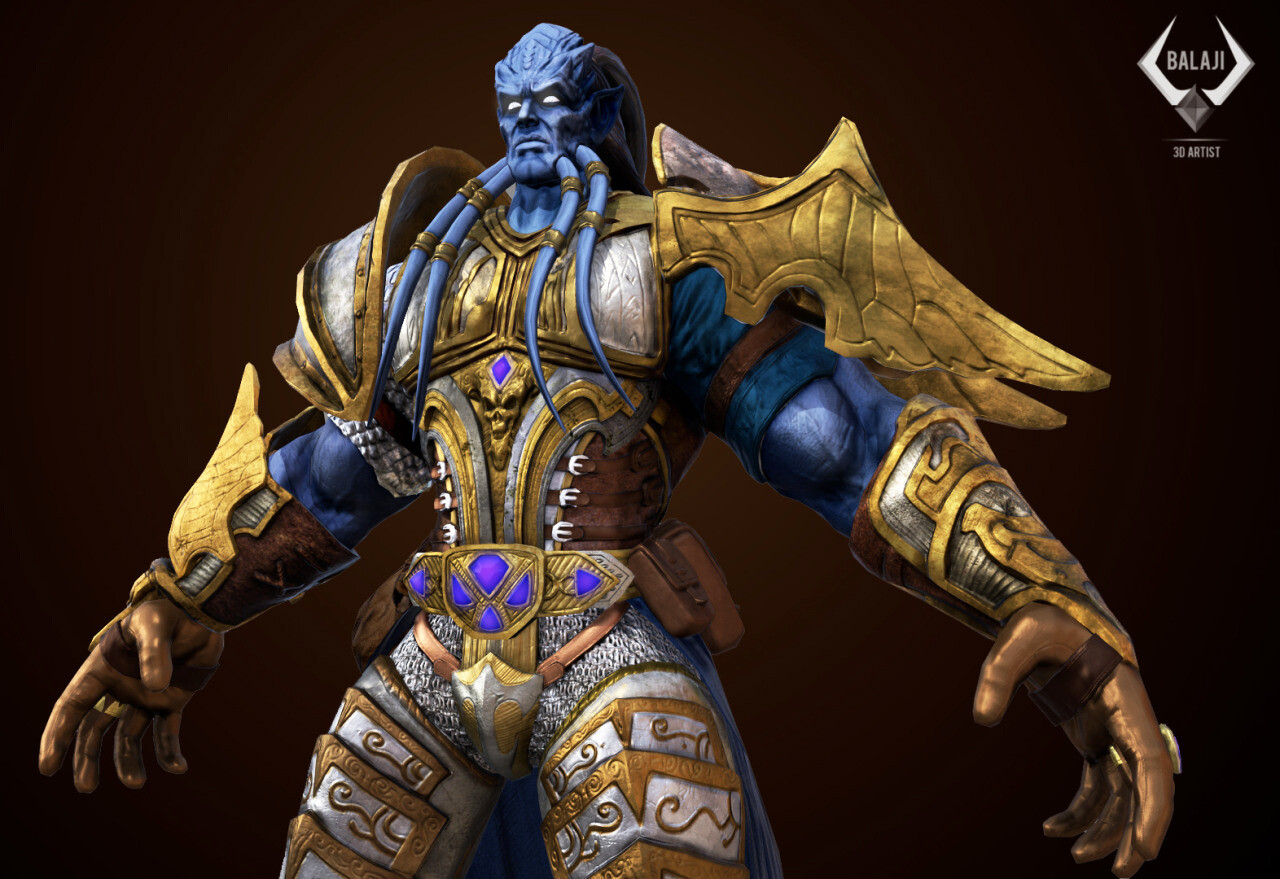 ArtStation - Vindicator Maraad - World of Warcraft