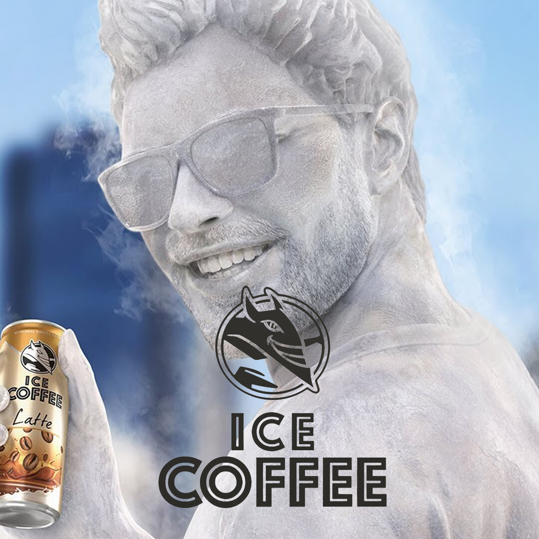 ArtStation - HELL ICE COFFEE – KEEP IT COOL AS ICE!