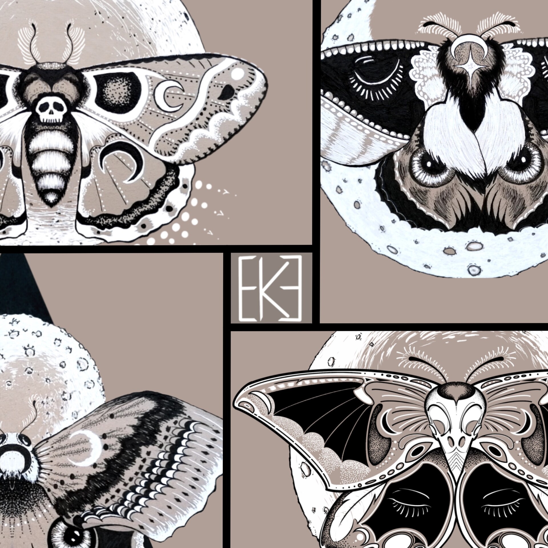 ArtStation - Moth Series