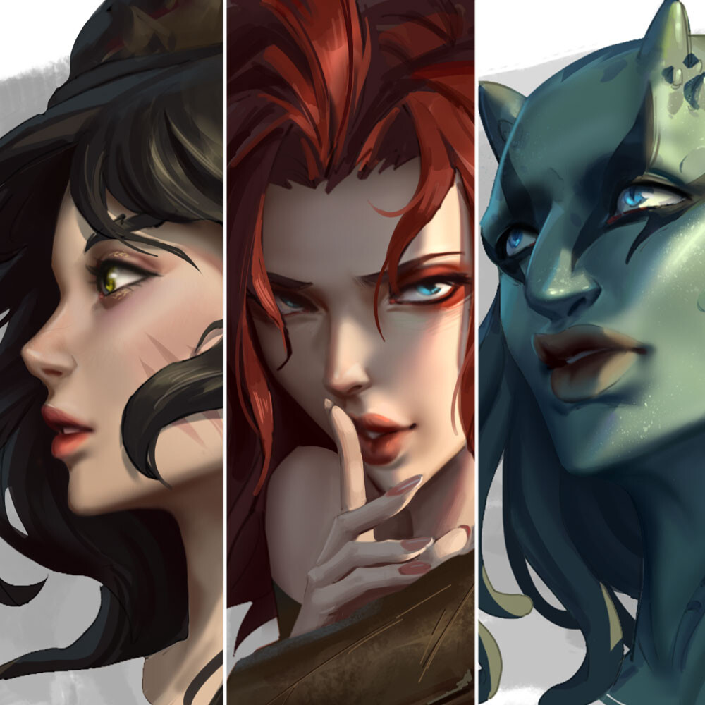 ArtStation - Some avatar demos