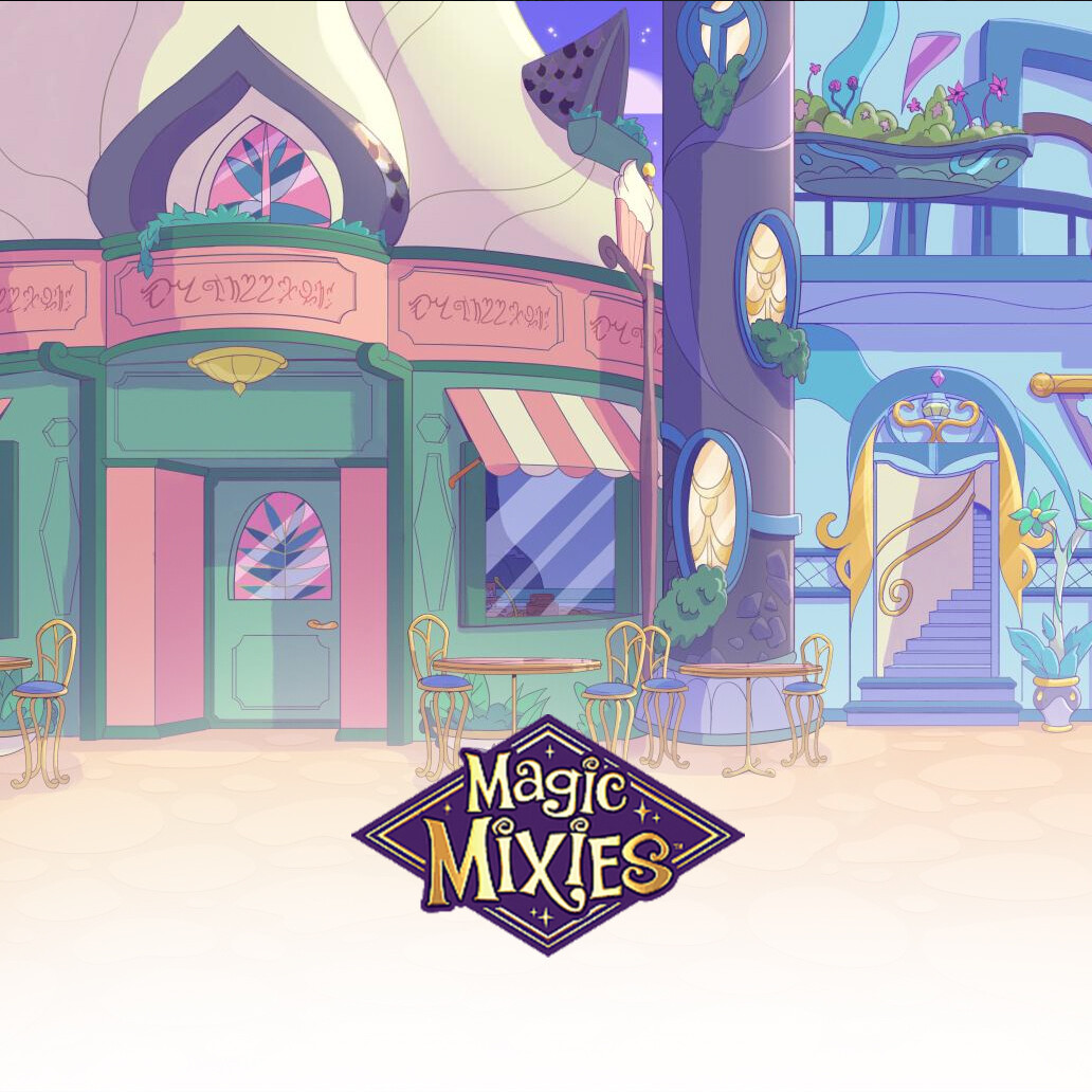ArtStation - Magic Mixies - Background designs