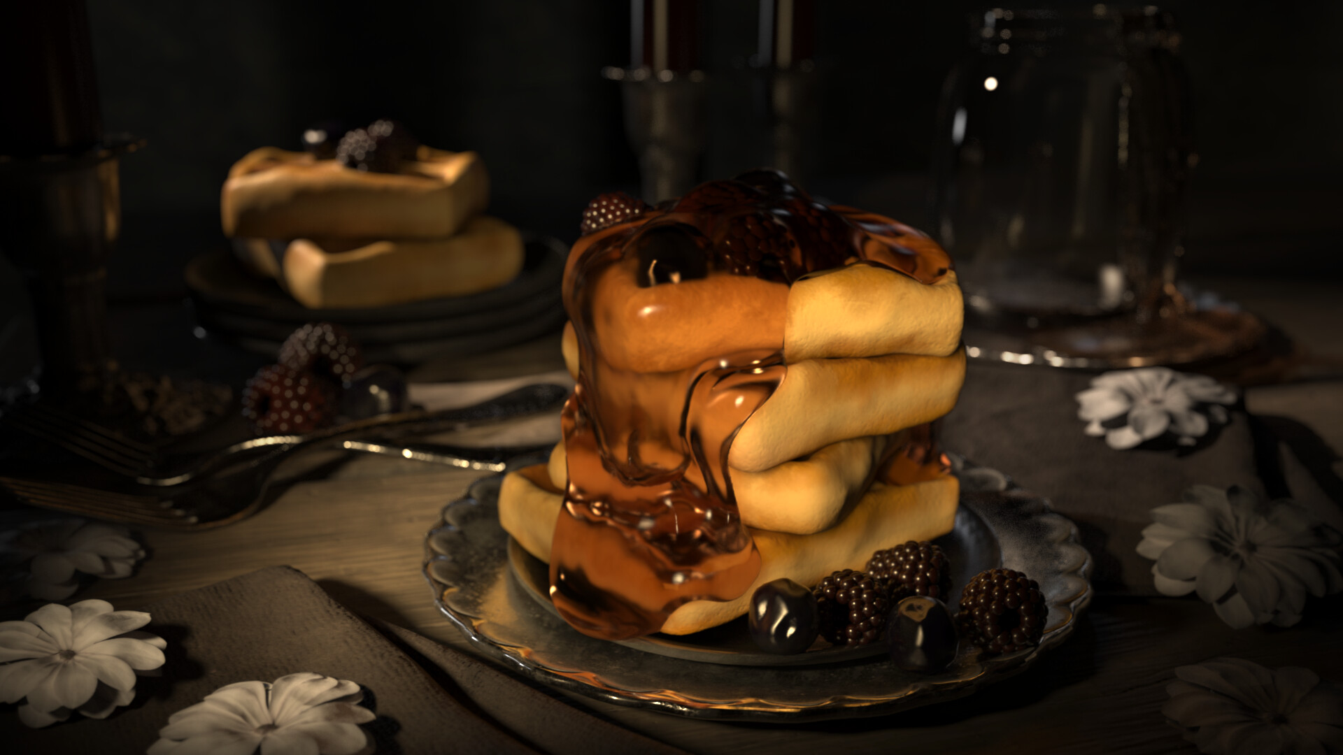 ArtStation - Waffles and Honey.