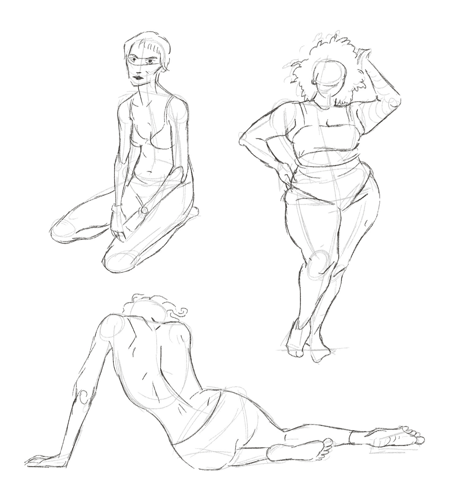 ArtStation - Gestures and pose studies