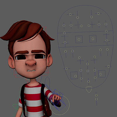 ArtStation - Bringing Otto to life with Rigging