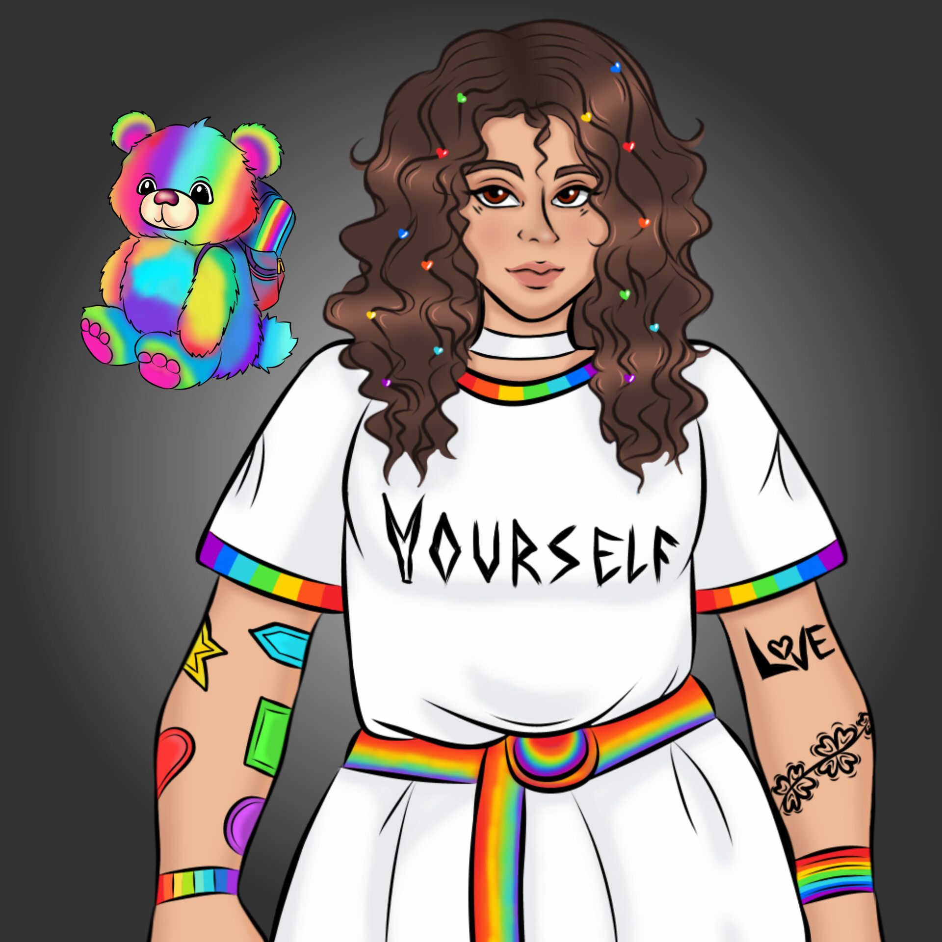 ArtStation - 🌈🧸HAILEY🧸🌈 (Fortnite Skin Concept)