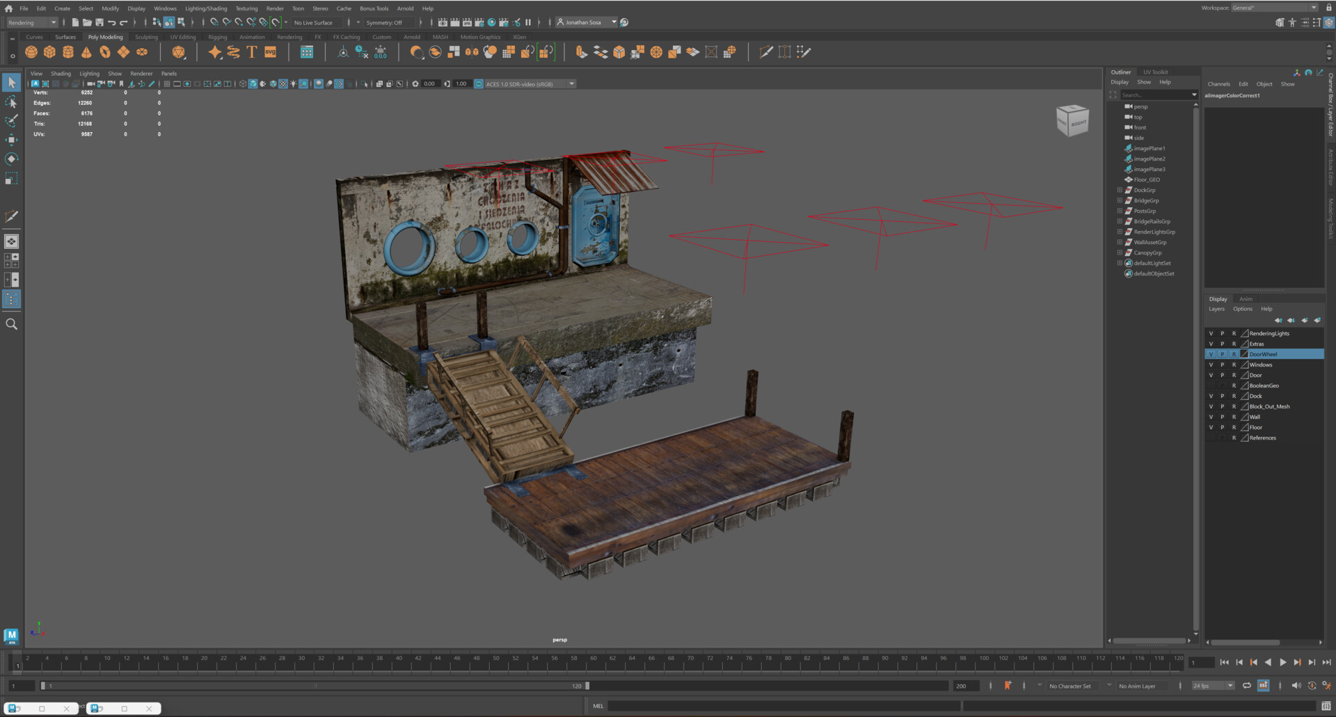 ArtStation - Industrial Dock