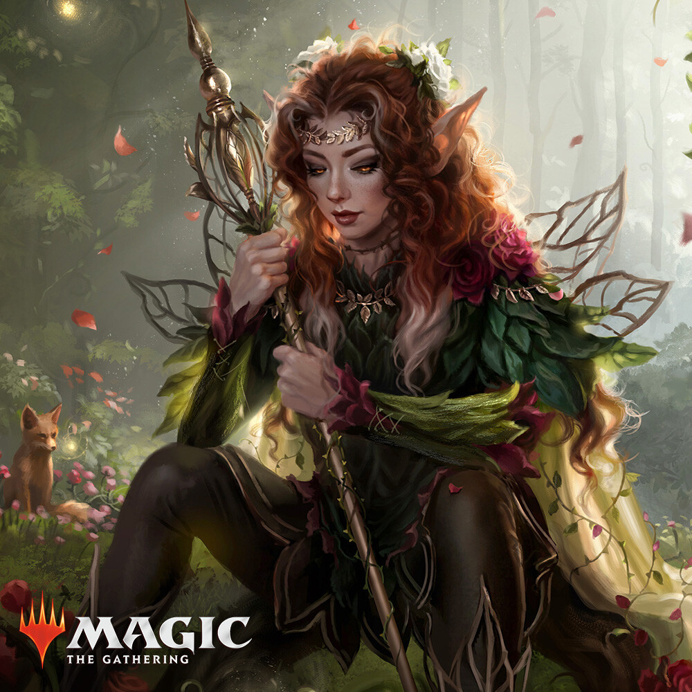 ArtStation - Magic: the Gathering - Yenna, Redtooth Regent