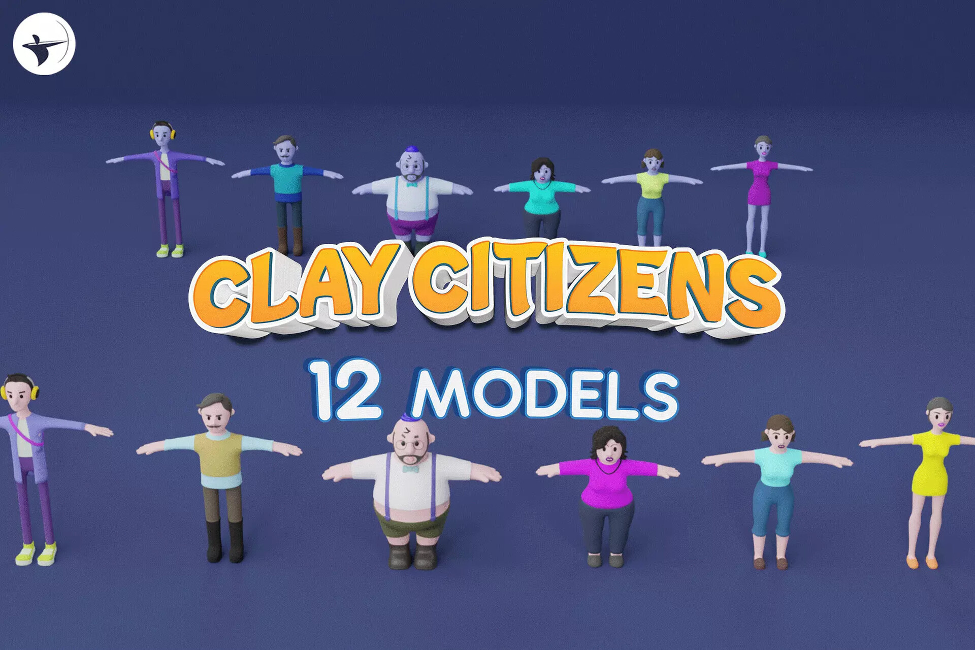 ArtStation - Clay Citizen with Props