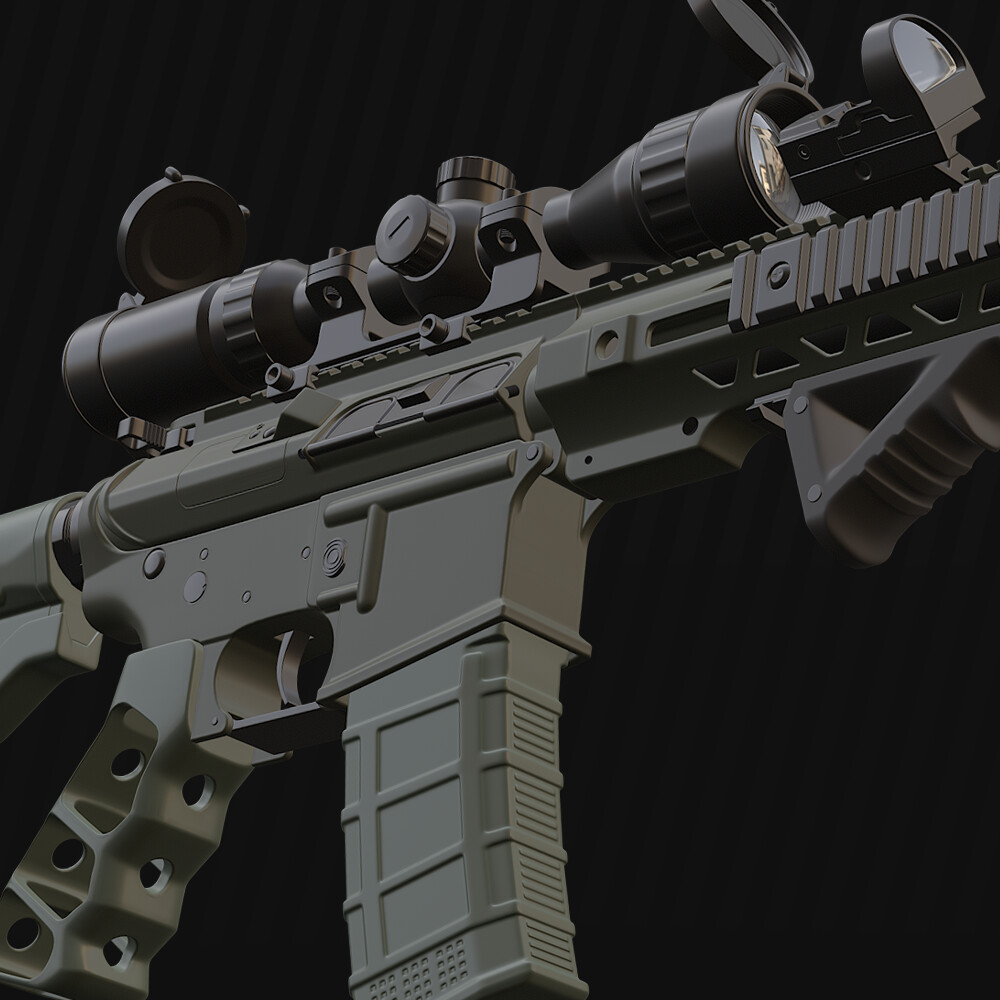 ArtStation - AR10 custom