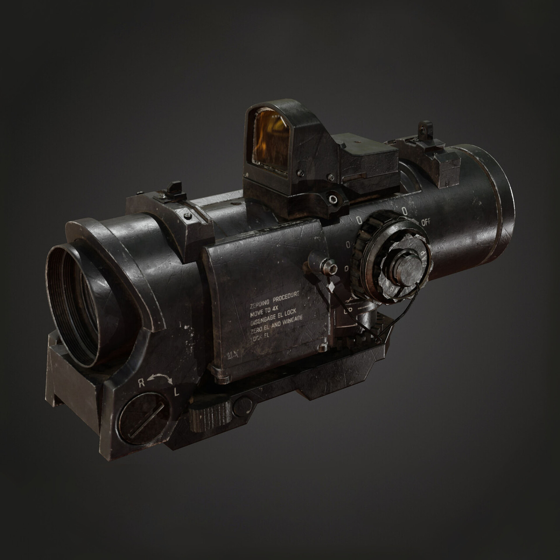 ArtStation - Elcan Spectre DR 1-4x