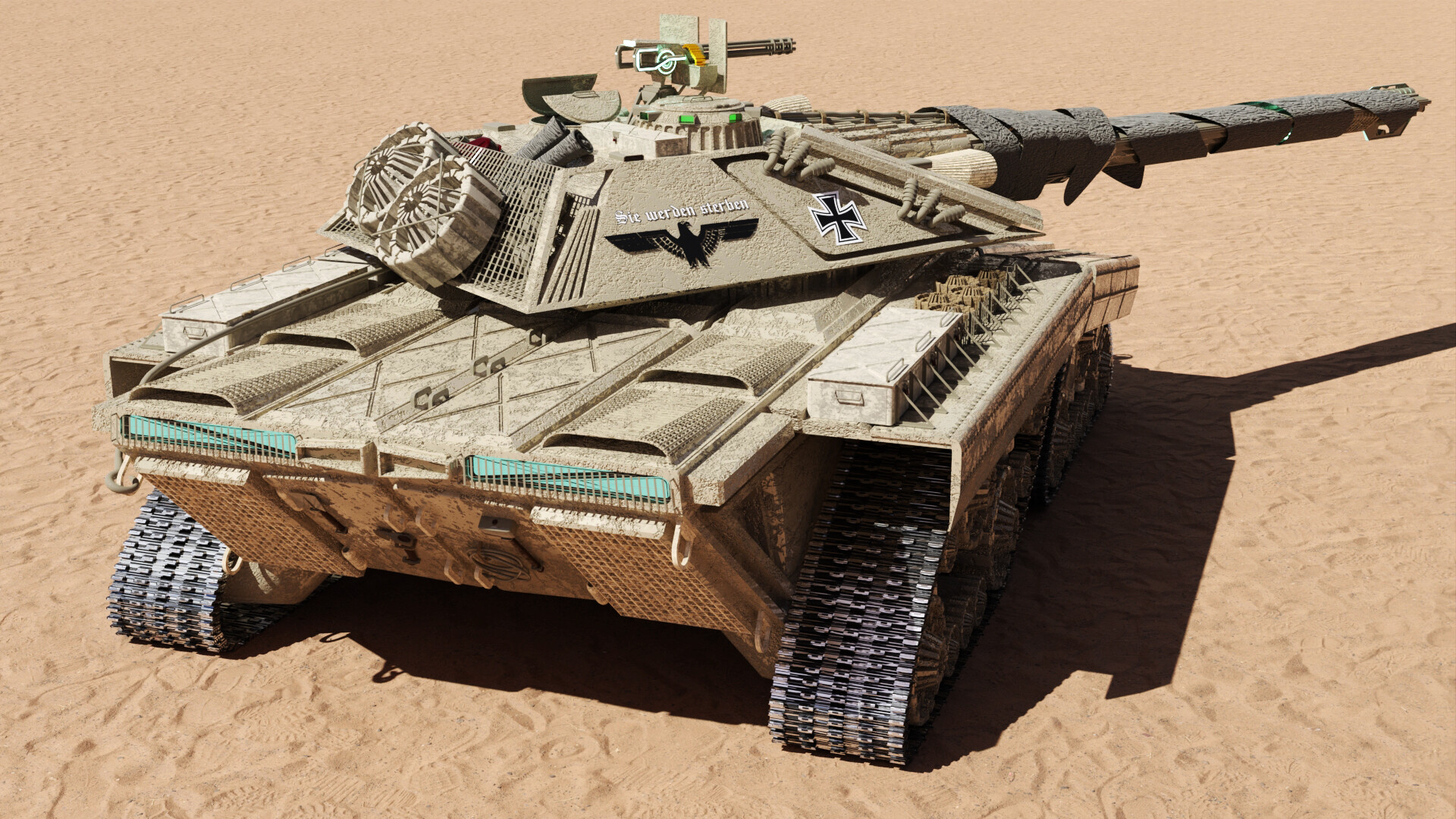 ArtStation - Hunter - The Tank