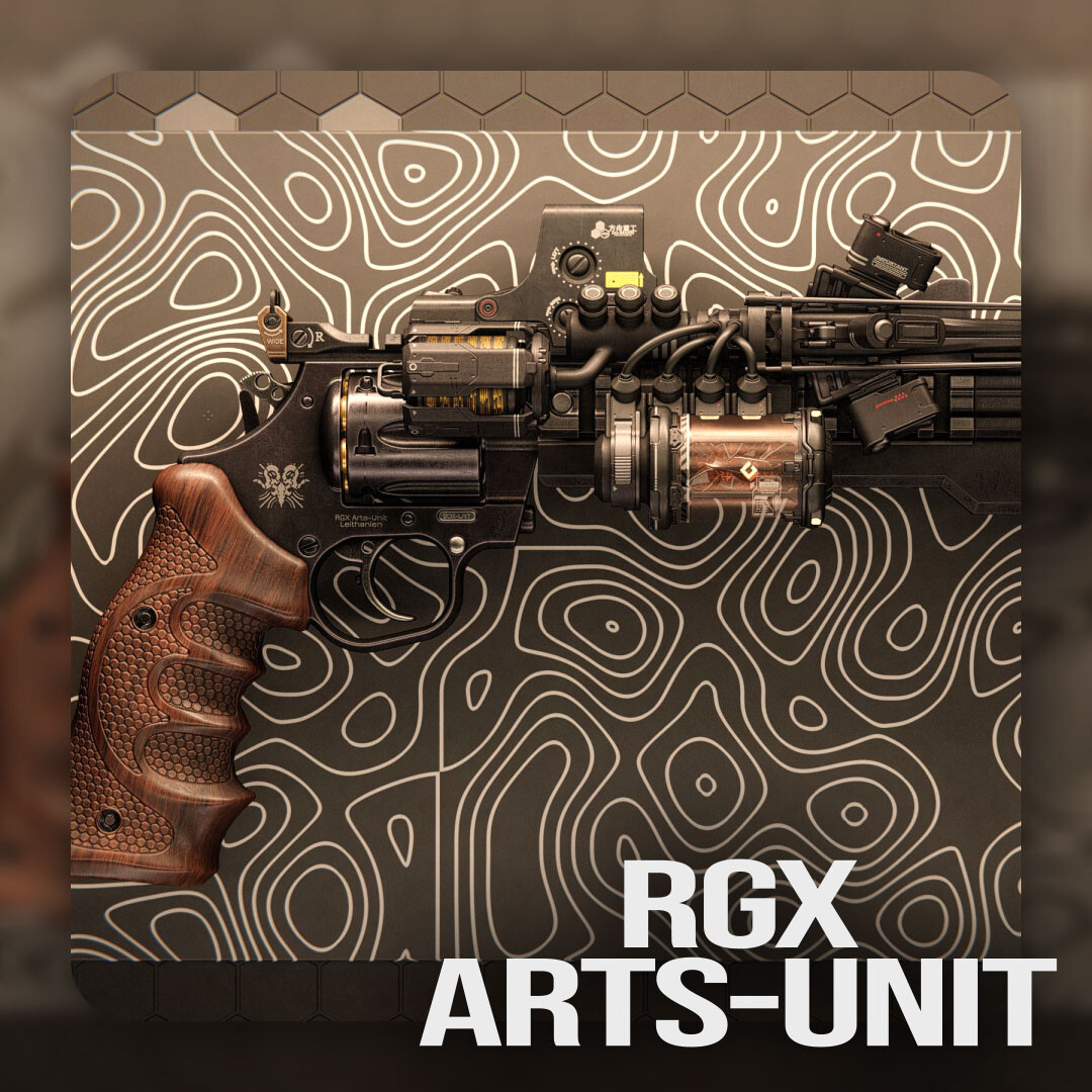 ArtStation - KorthSuperSport RGX Arts-Unit Revolver