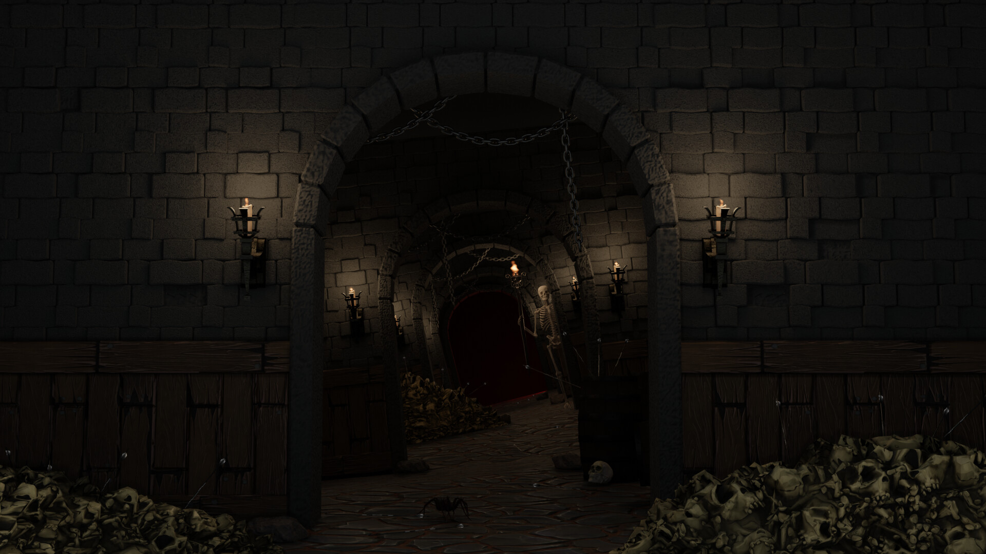 ArtStation - Spooky Scary Skeleton