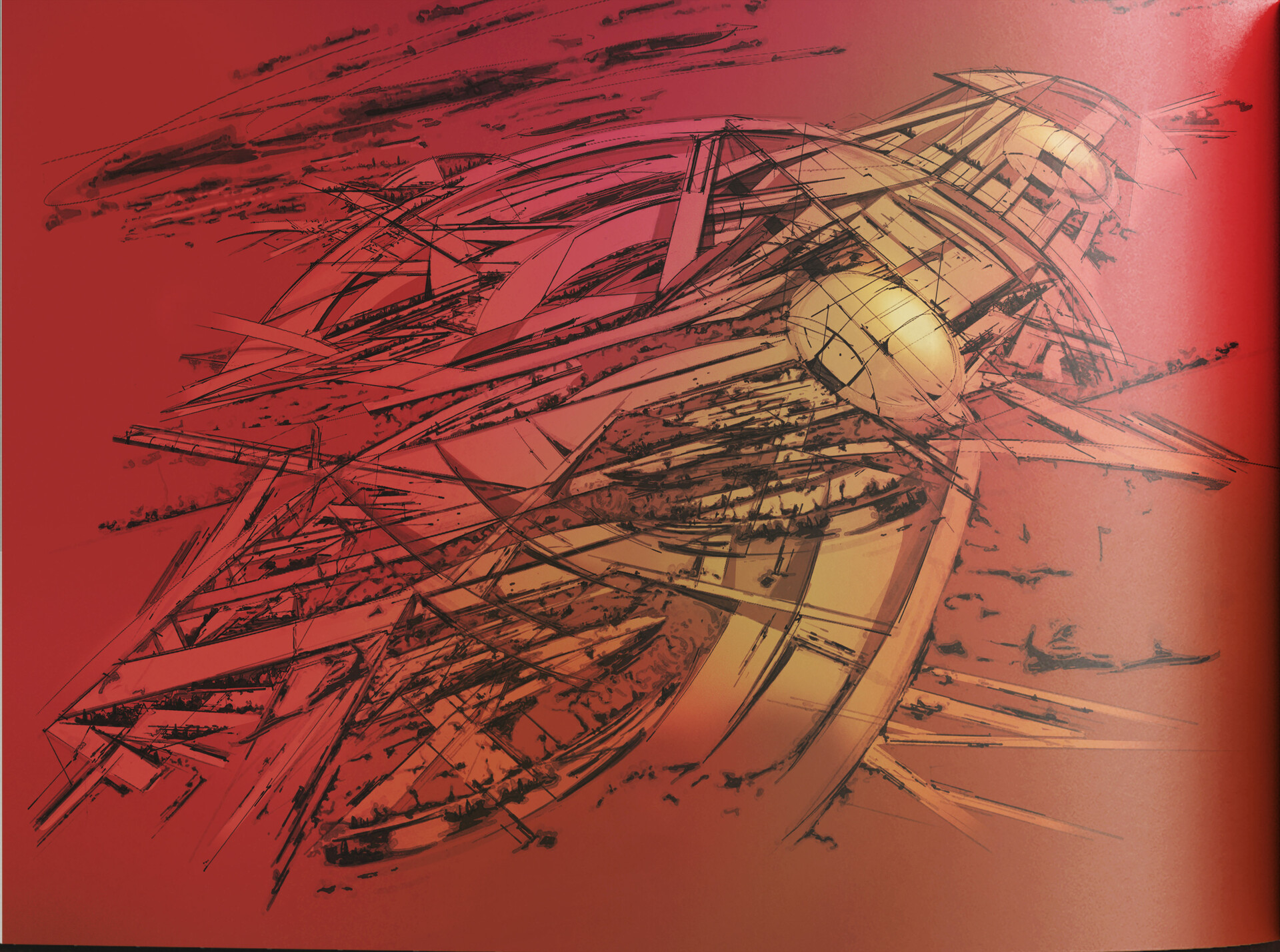 ArtStation - Jetsen’s modular city-core hub