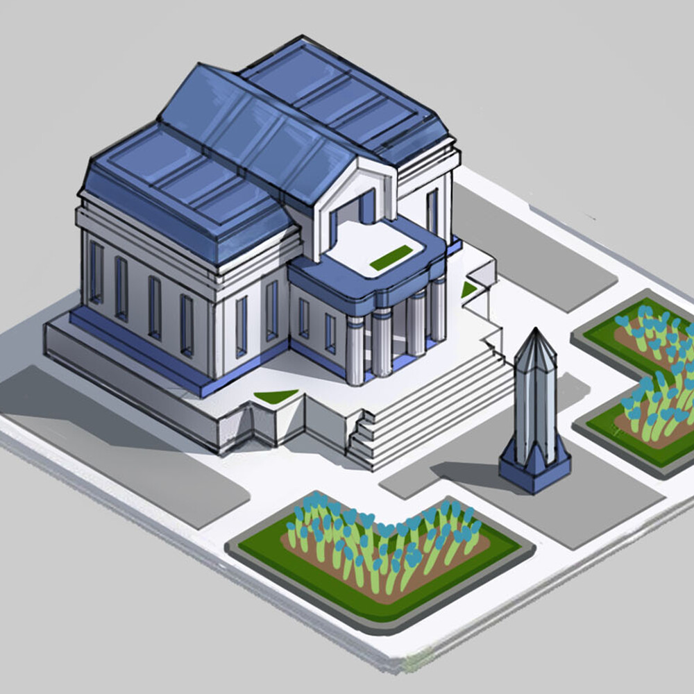 ArtStation - City Hall