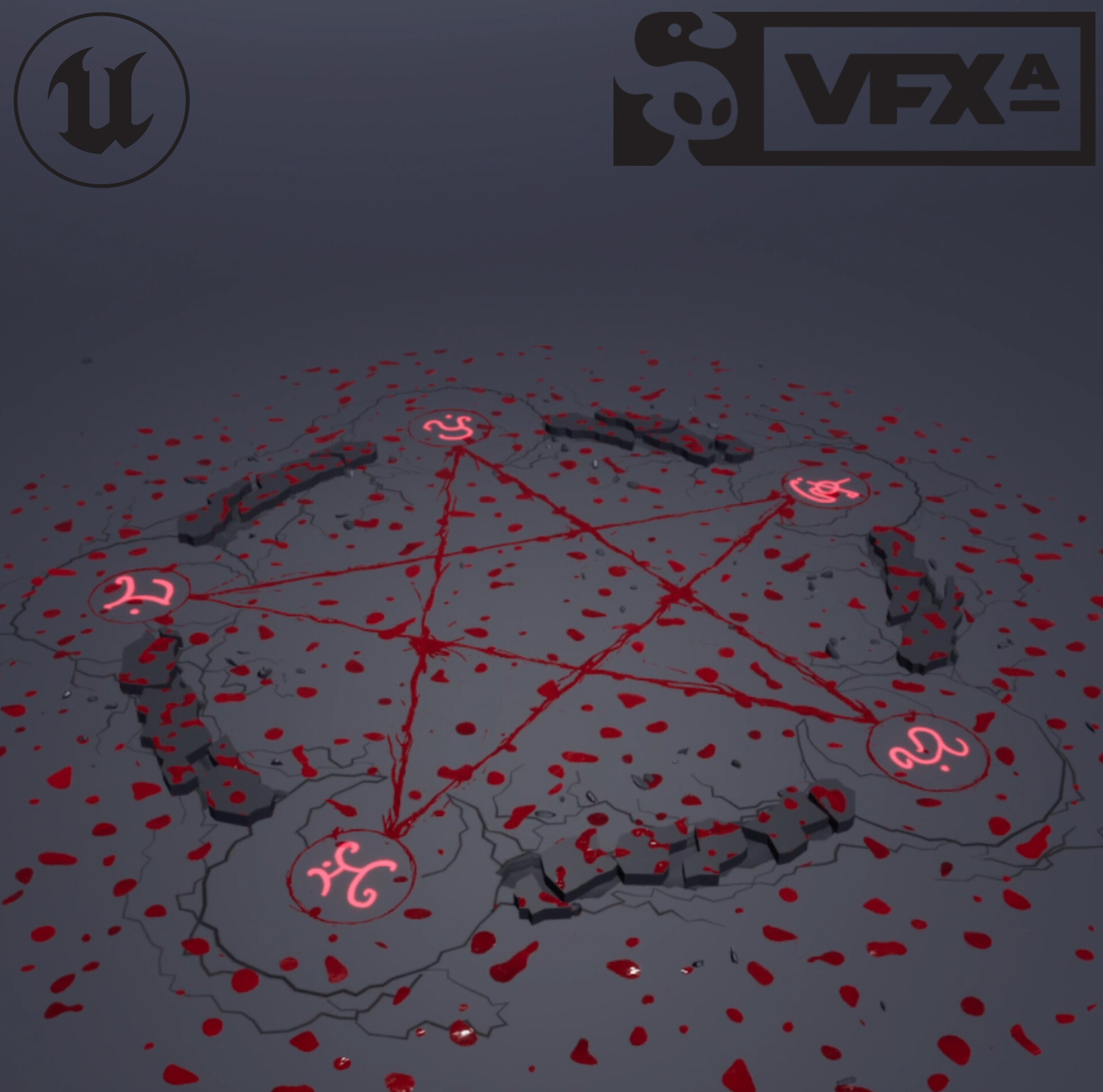 ArtStation - Blood Ritual - Real-time VFX (Diablo 4 FanArt)