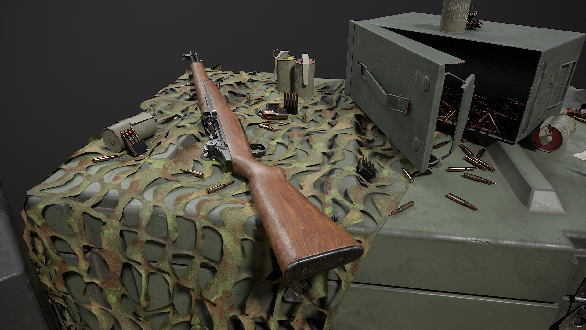 ArtStation - Military Prop Set