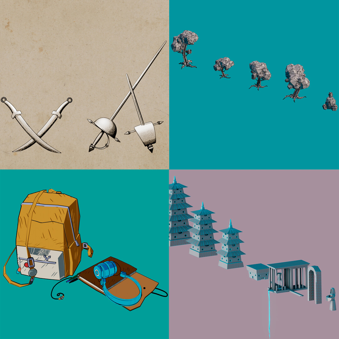 ArtStation - Props Compilation