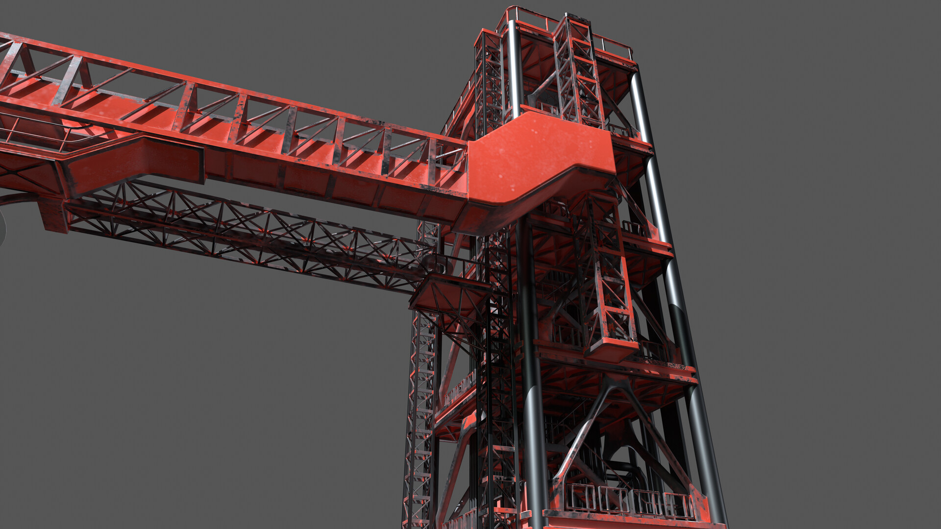 ArtStation - Rocket Launch Tower