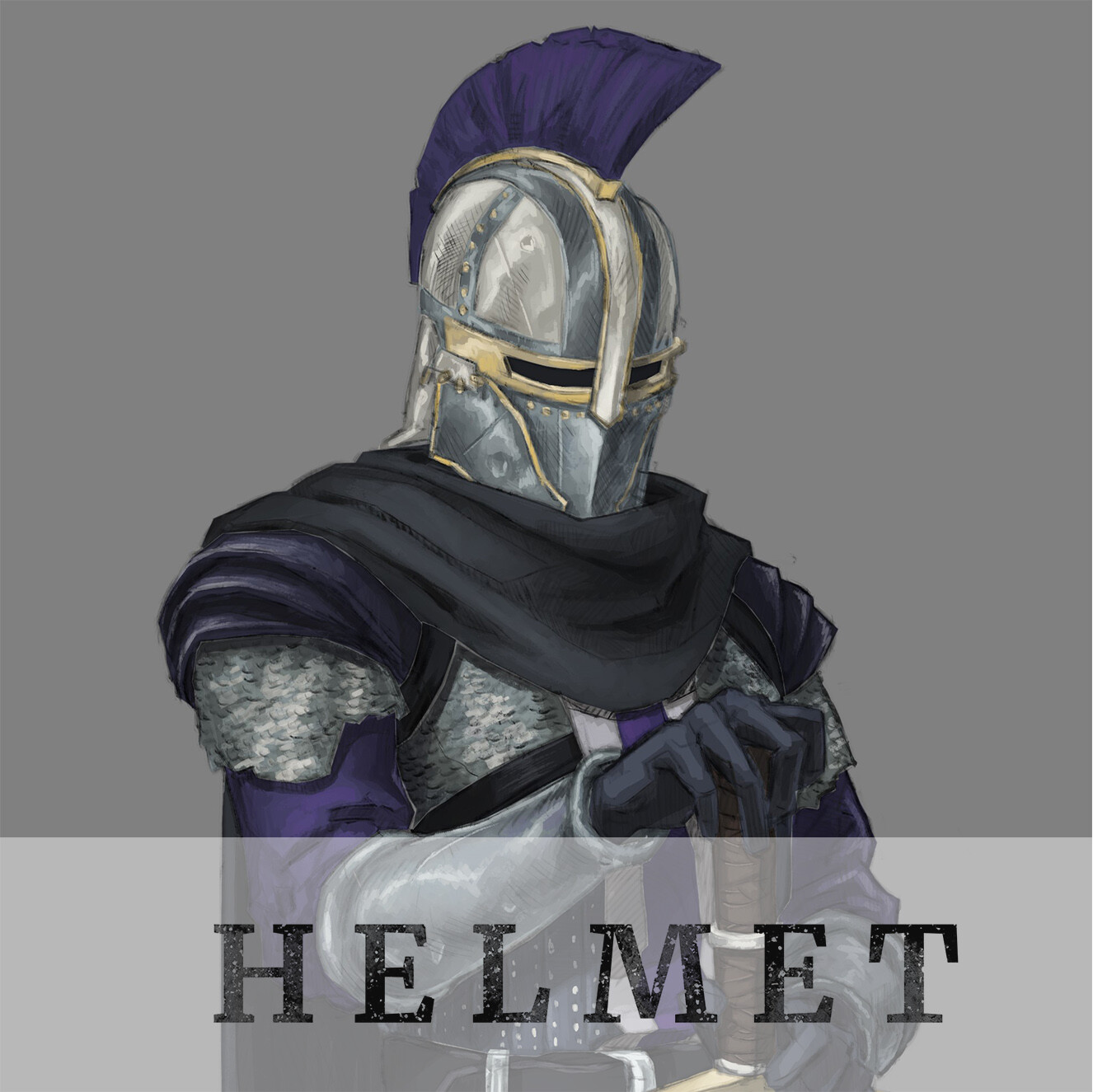 ArtStation - Helmet - King's guard