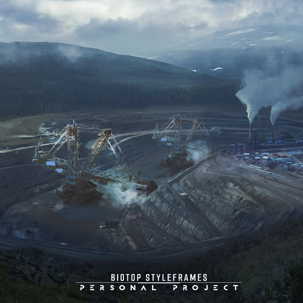 ArtStation - Biotop - Styleframe