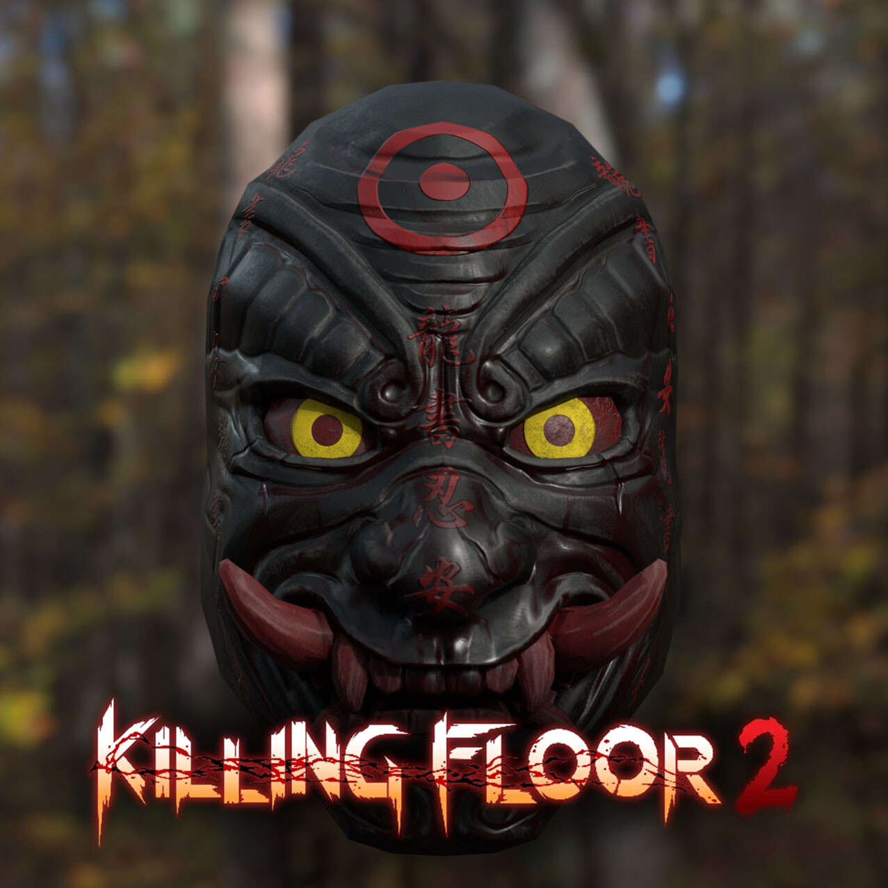 ArtStation - Single Japanese Mask - Killing Floor 2