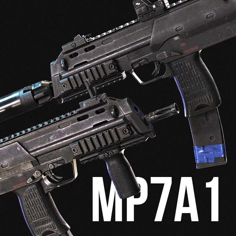 ArtStation - HK MP7 A1