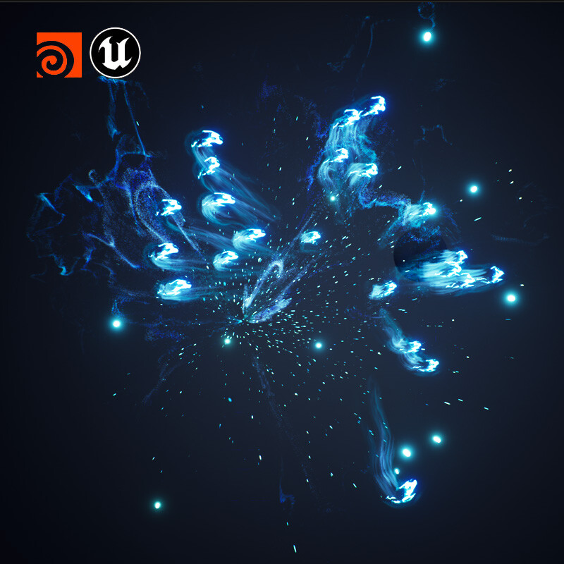 ArtStation - Unreal Engine 5 Magic Ghosts Effect