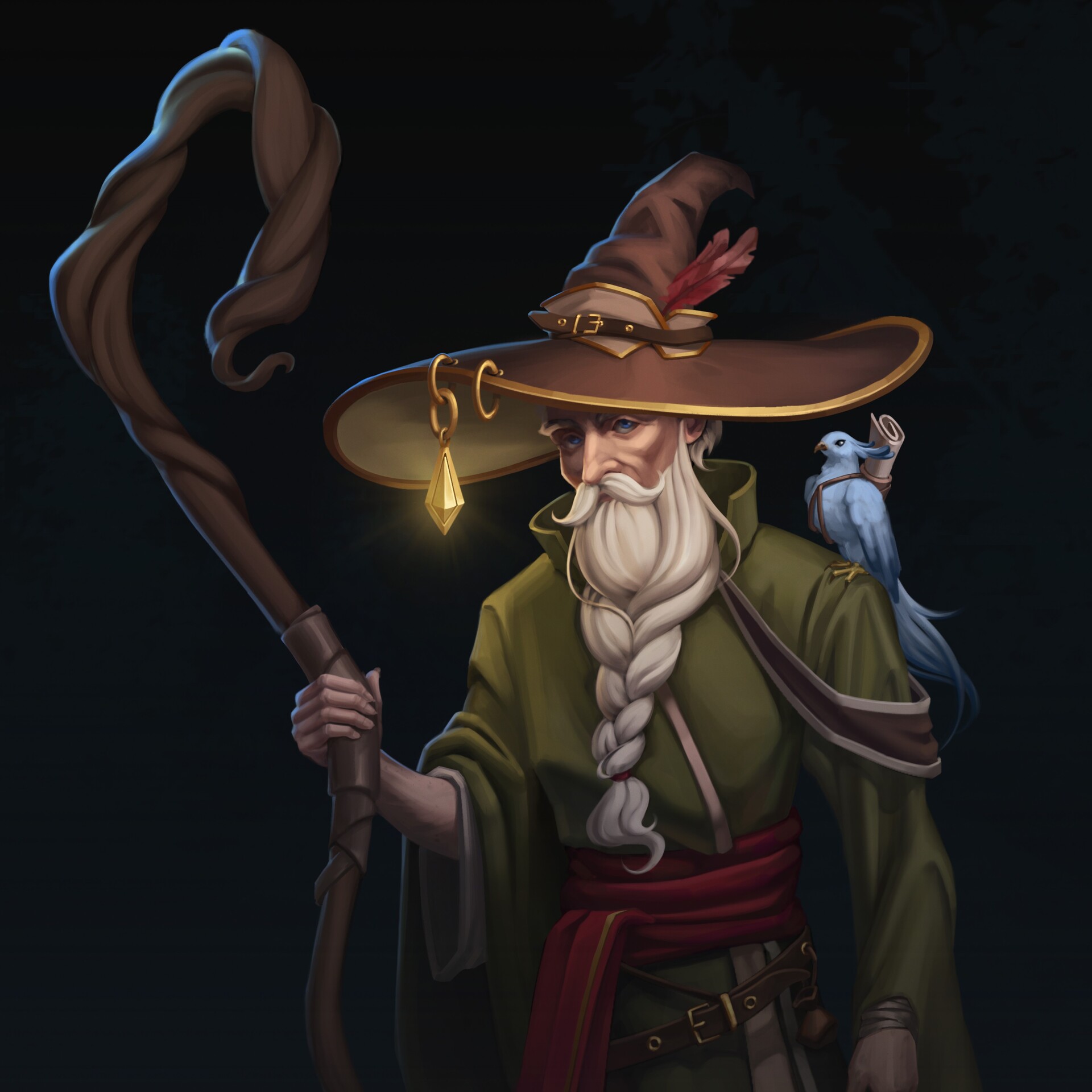 ArtStation - Character concept: wizard