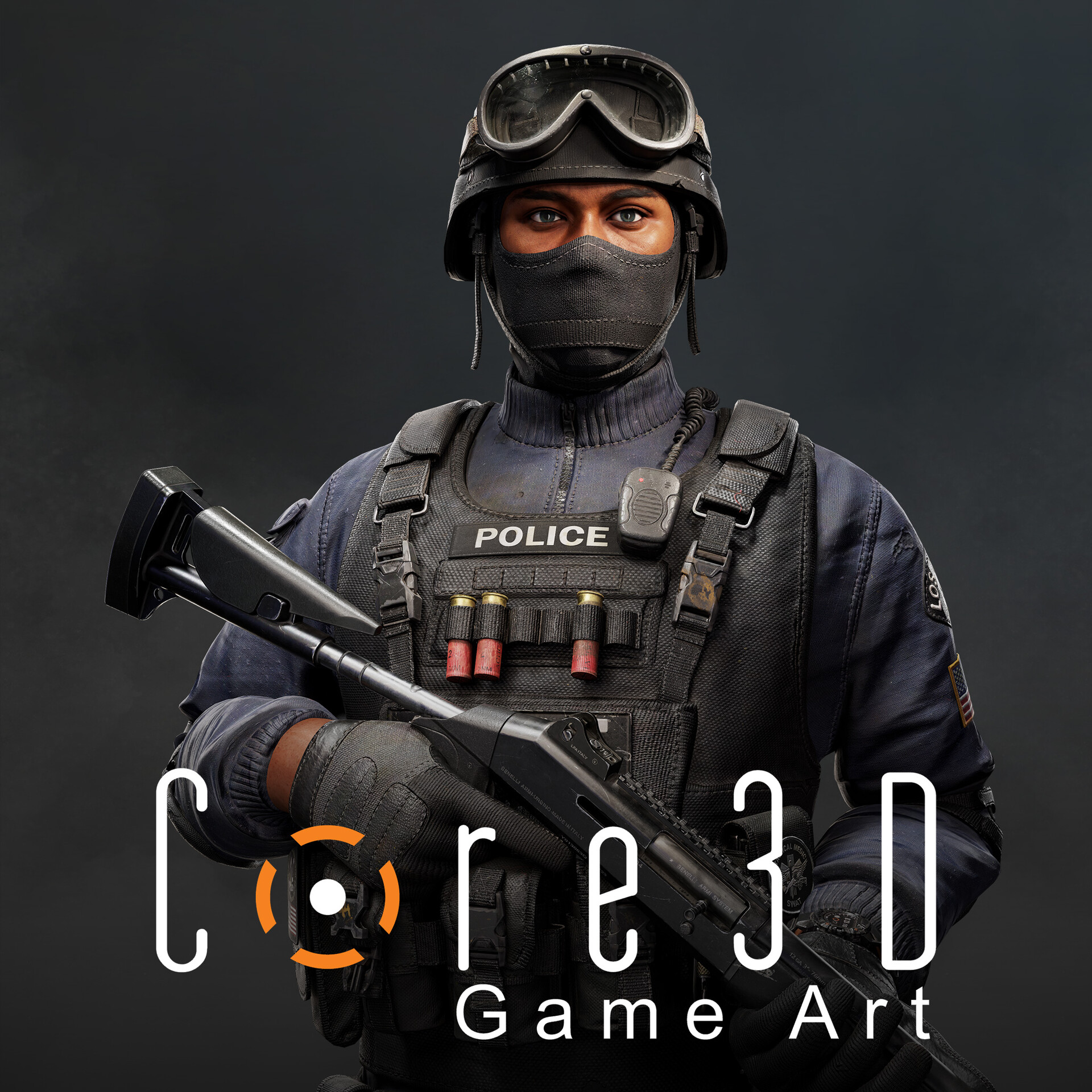 ArtStation - SWAT Character