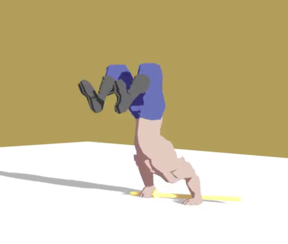 ArtStation - Kip-up animation