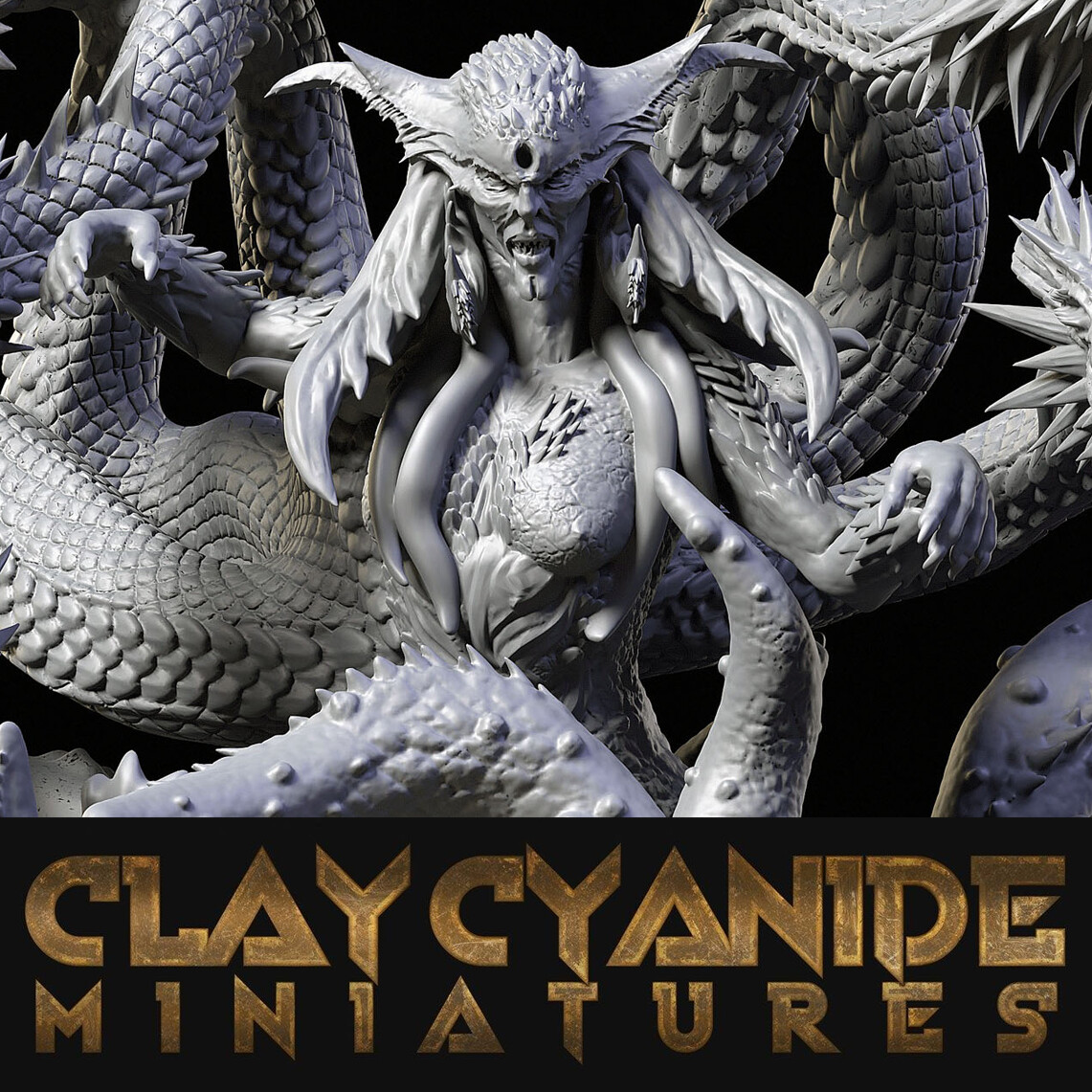 ArtStation - Clay Cyanide - Scylla