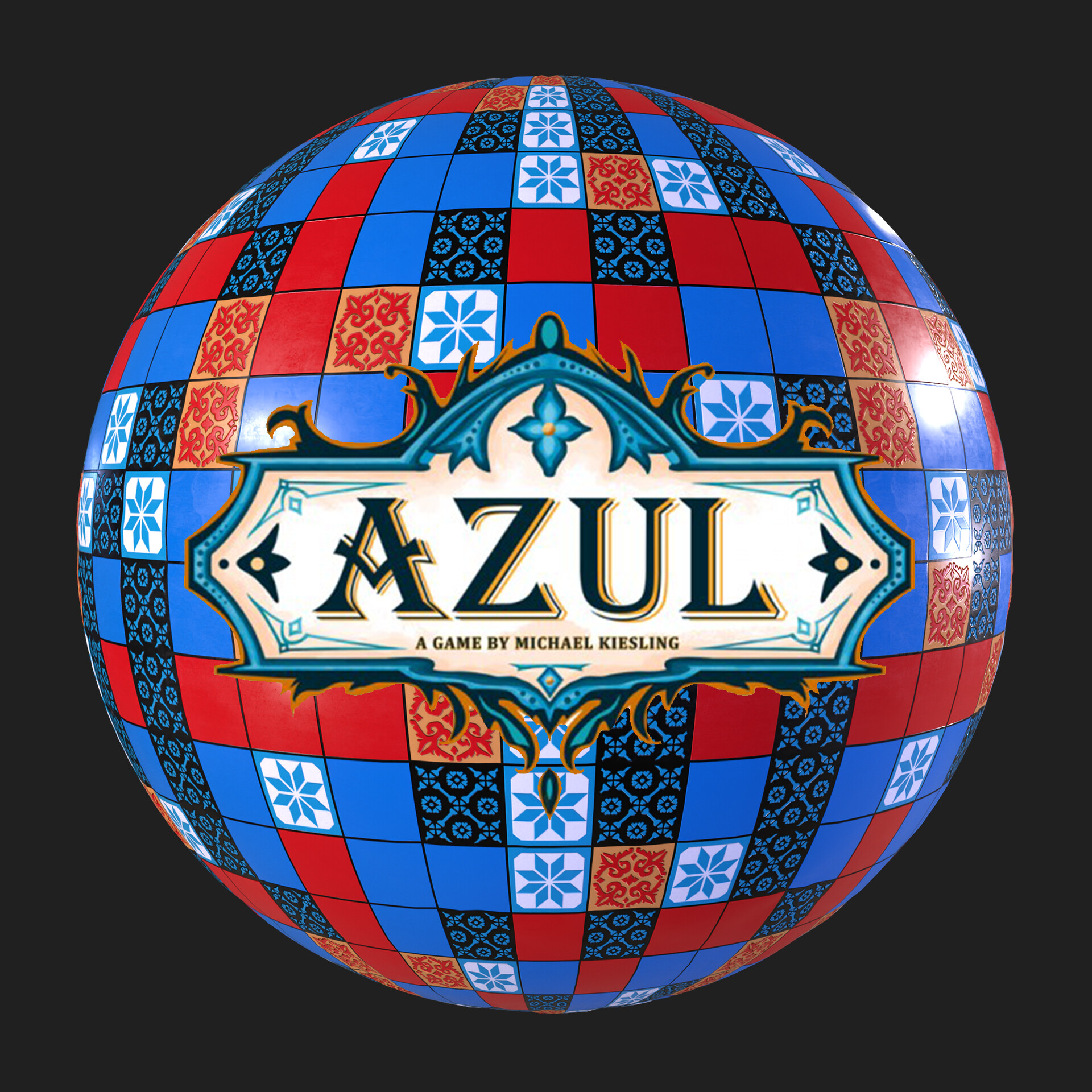 ArtStation - Azul Tiles - Substance Designer