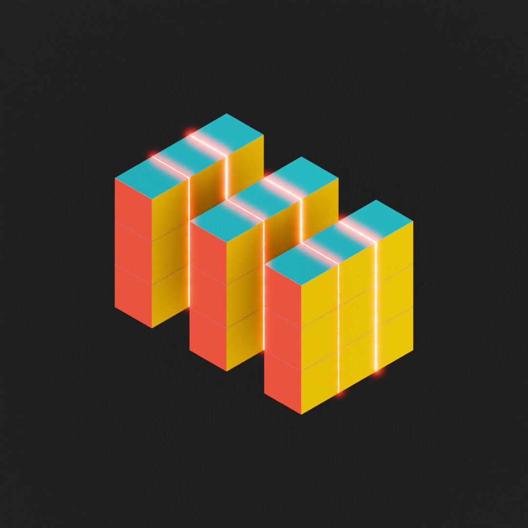 ArtStation - Sliced Cubes Loop