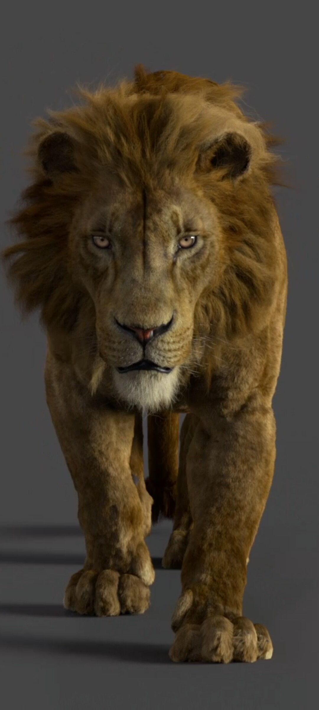 ArtStation - Lion Hair Grooming practice