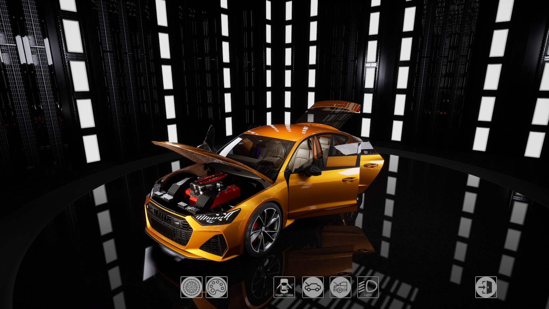 ArtStation - Car Configurator UE5 - Audi RS7