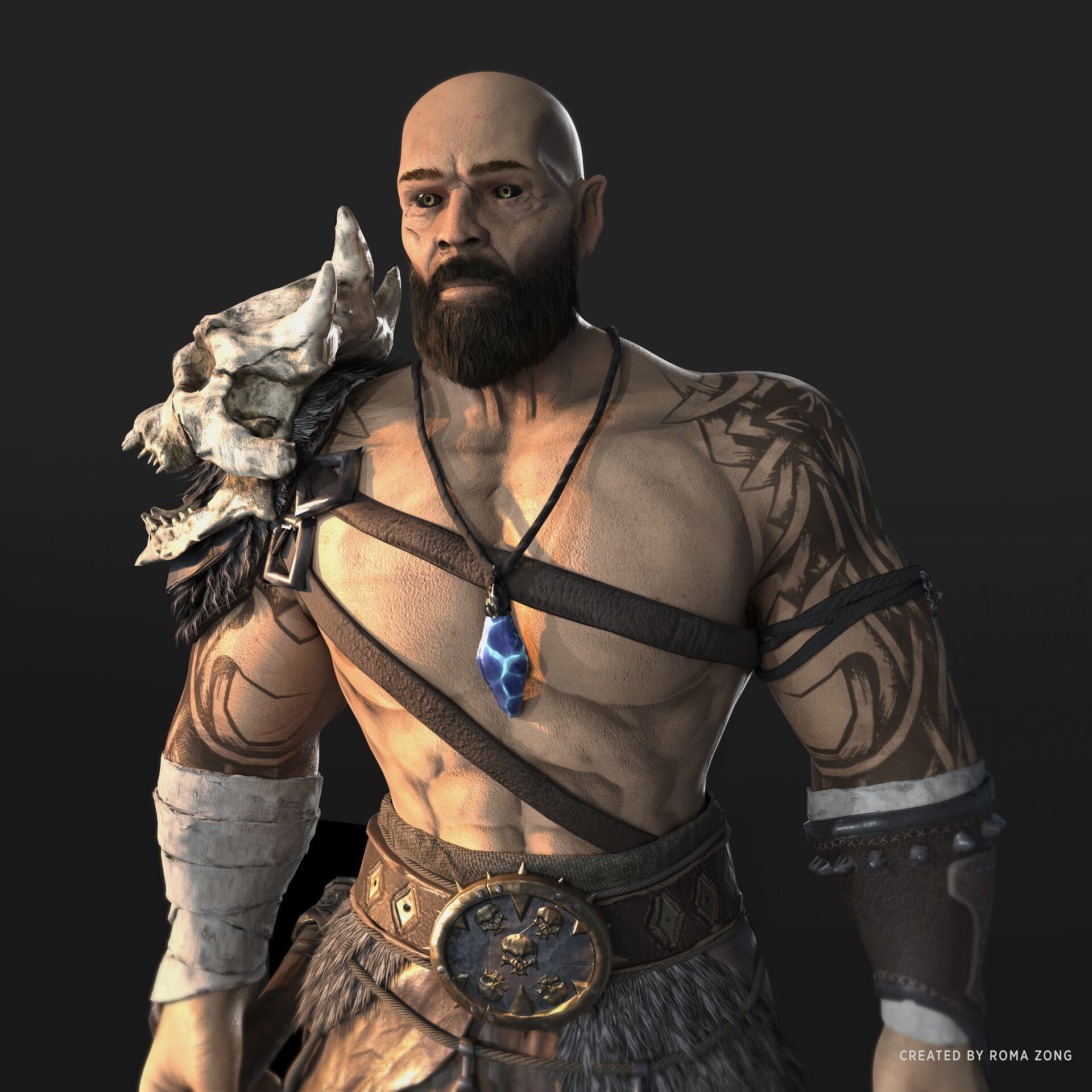 ArtStation - Barbarian Demon