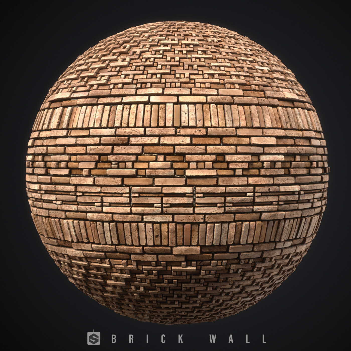ArtStation - Brick Wall - Substance 3D Designer