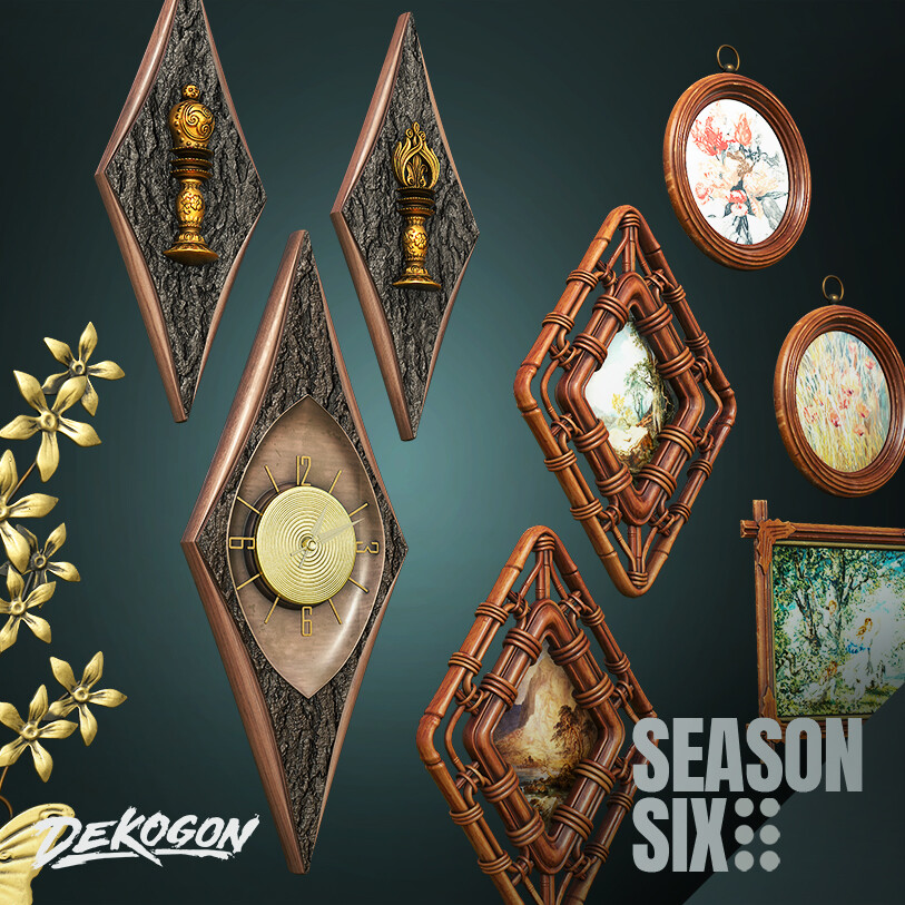 ArtStation - Dekogon - Wall Decor