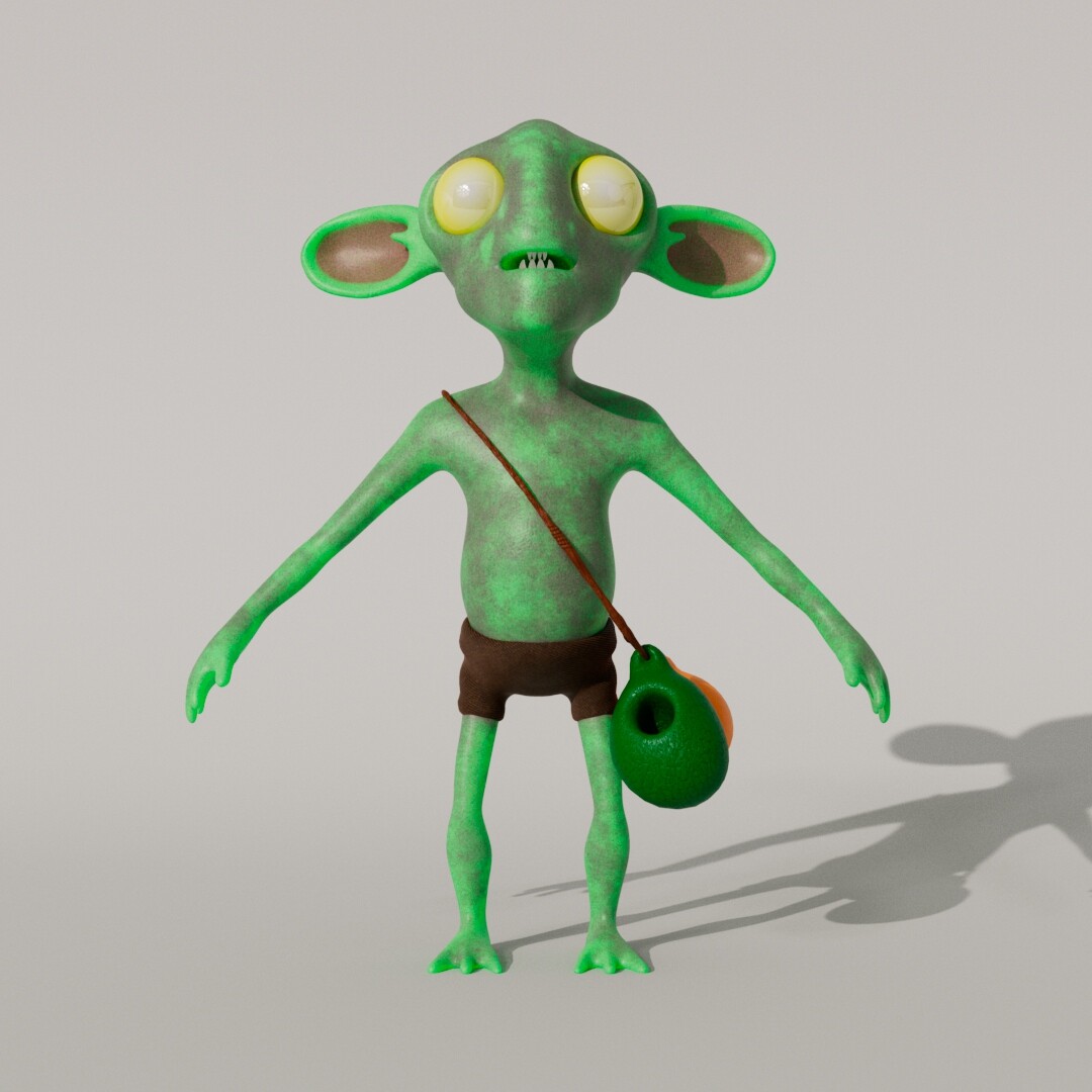 ArtStation - Stylised Alien Character